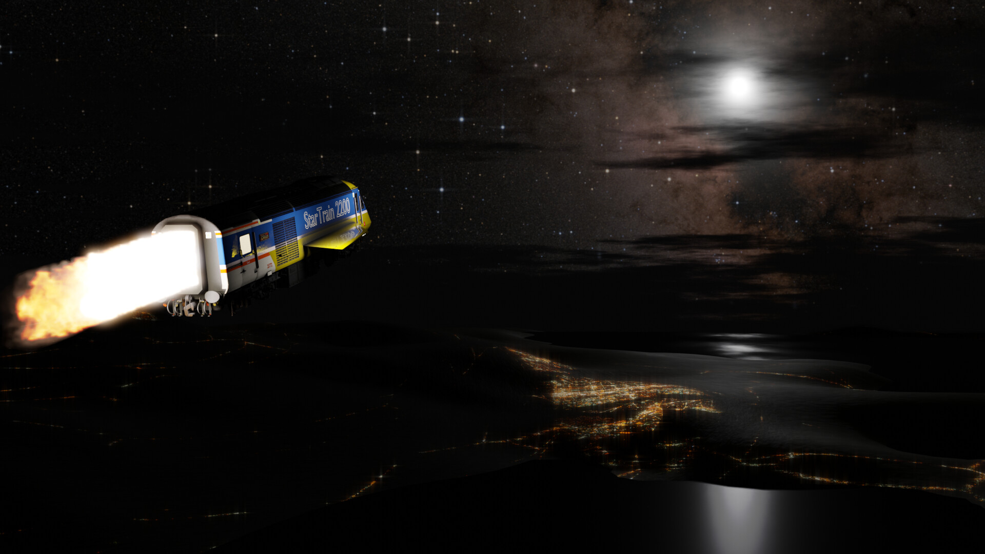 ArtStation - CosmoTrain