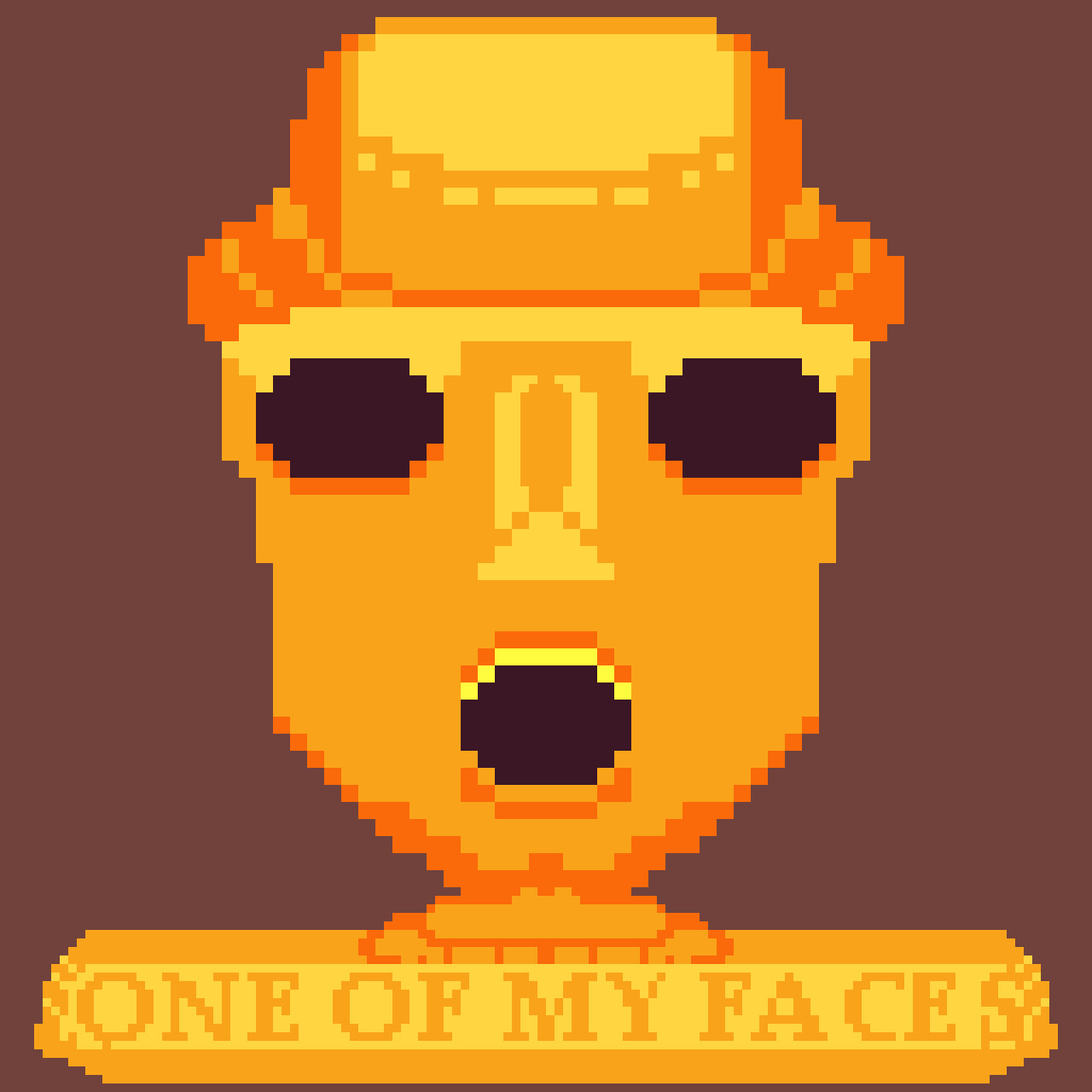 Hue-Man - Pixelated Faces 1