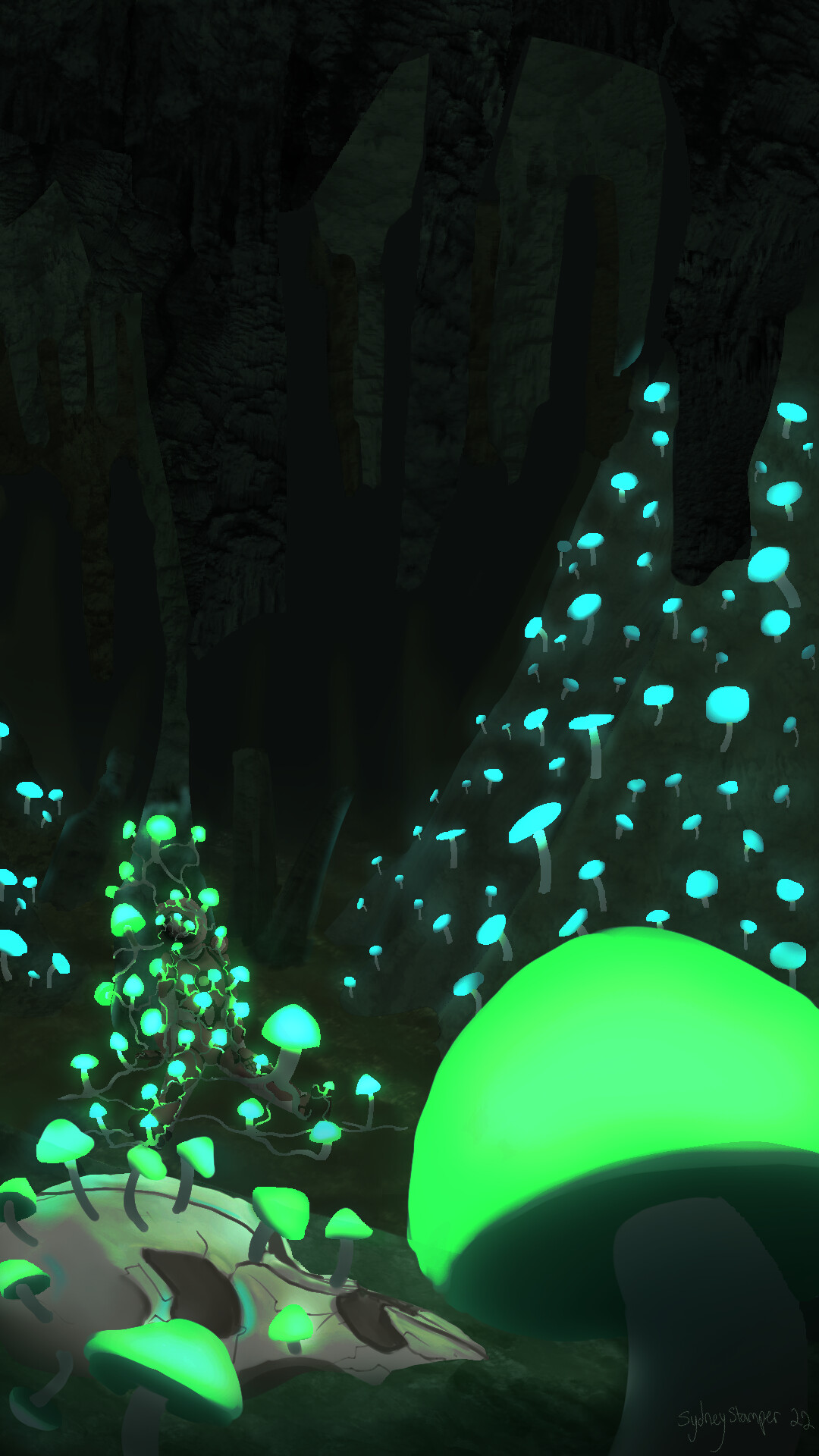 ArtStation - Cave Spores