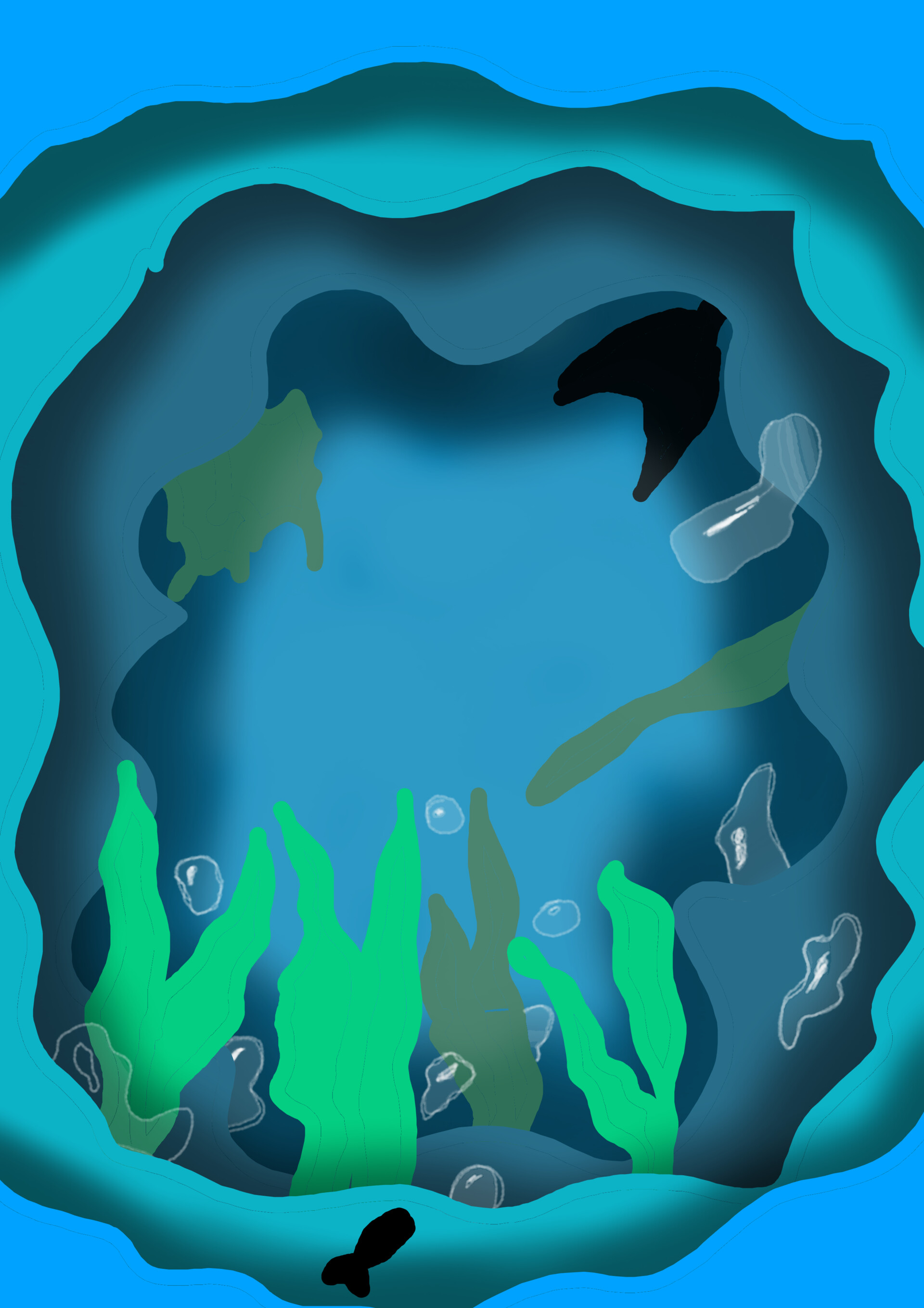 ArtStation - Dessin en profondeur / Ocean Depth Drawing