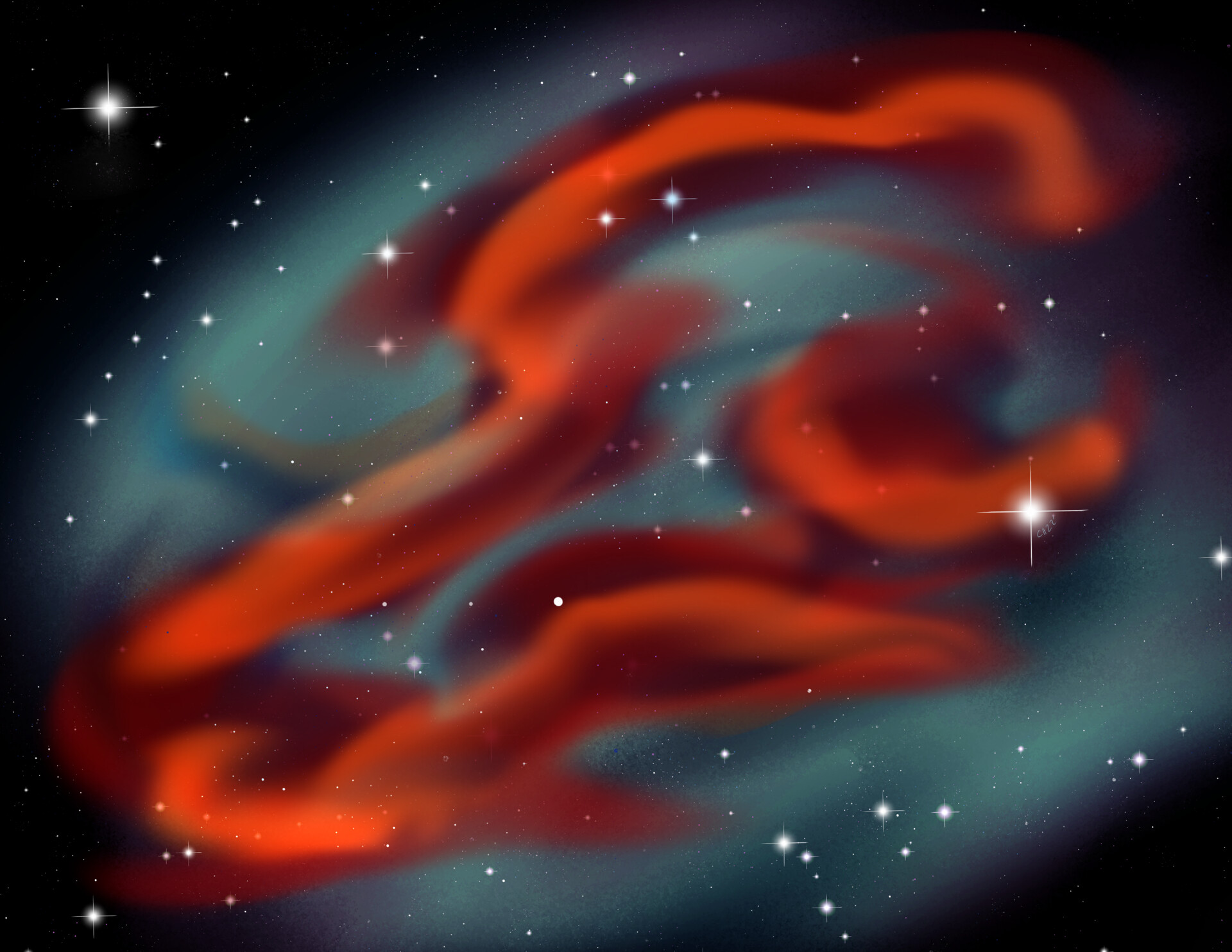 ArtStation - Glow Galaxy