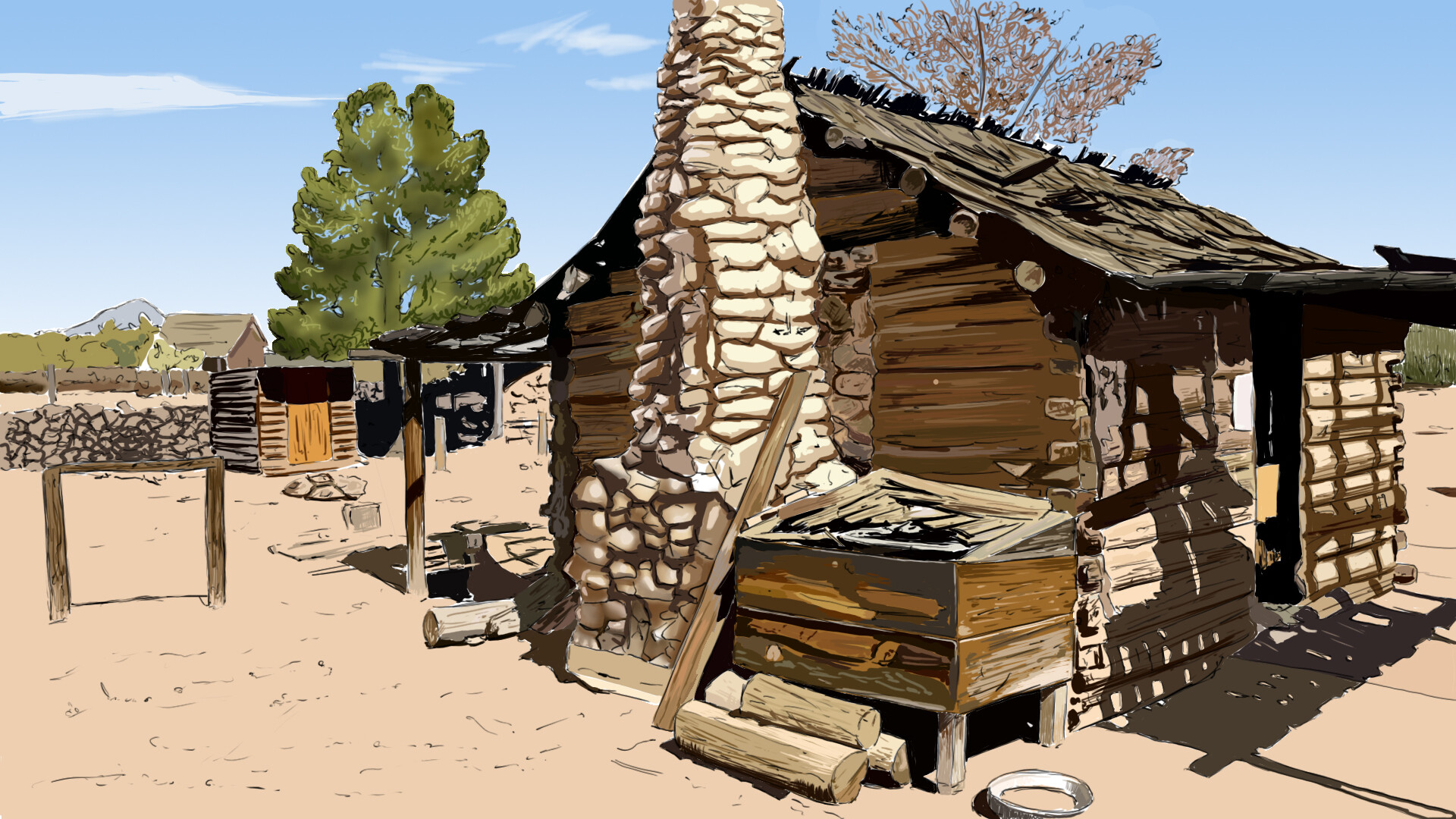 ArtStation - Deserted House