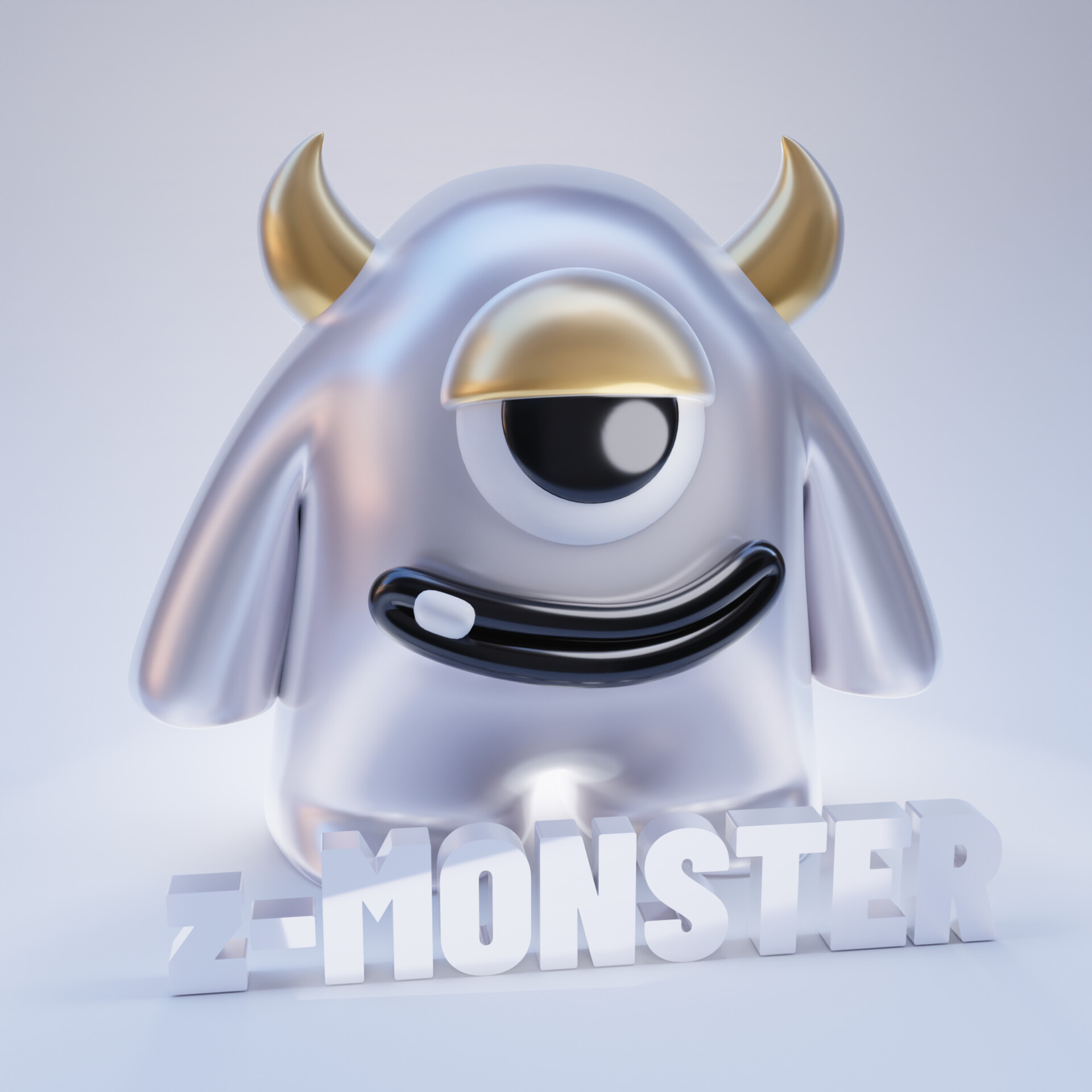 ArtStation - 3D cartoon character NFT style with blender