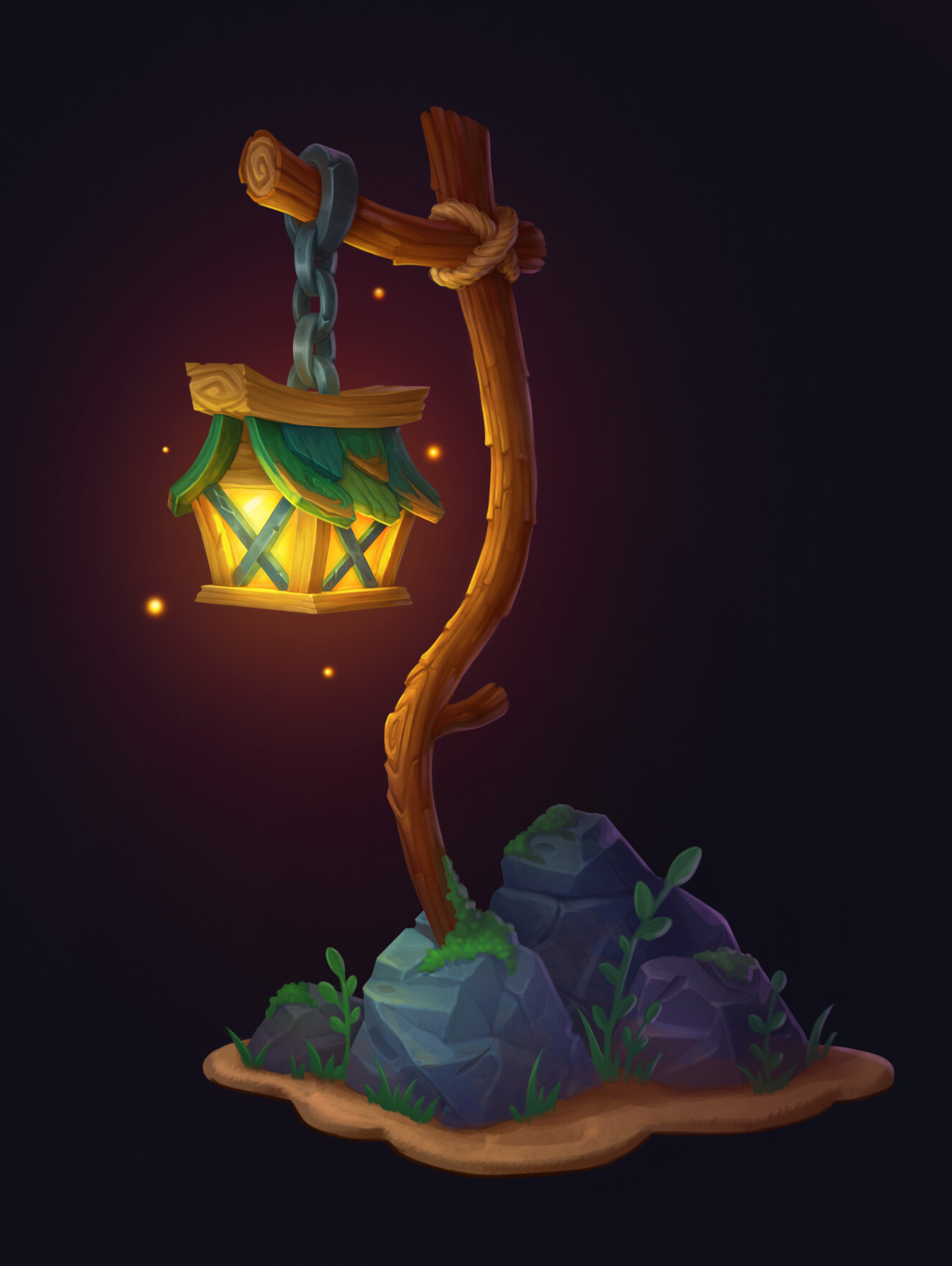 ArtStation - Road Light props