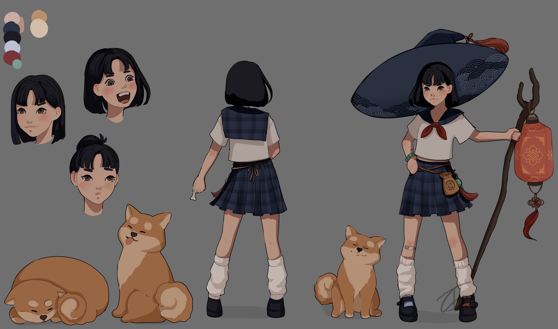 ArtStation - The little explorer witch