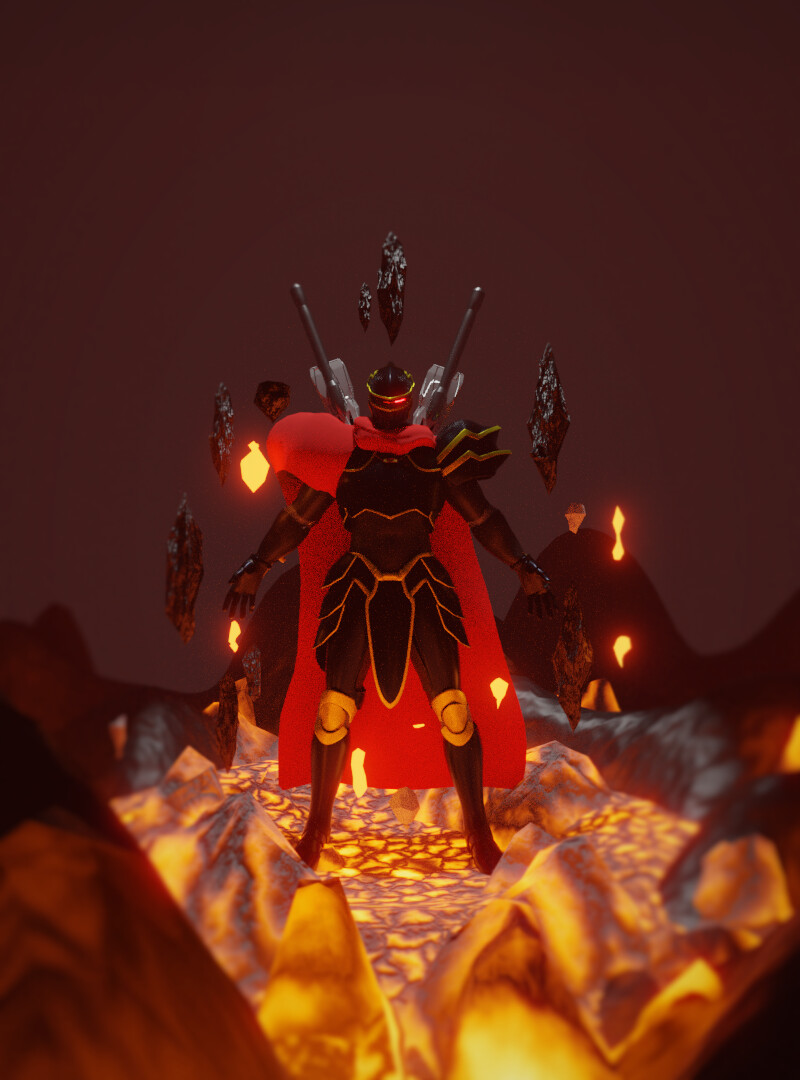 ArtStation - overload momon fan art