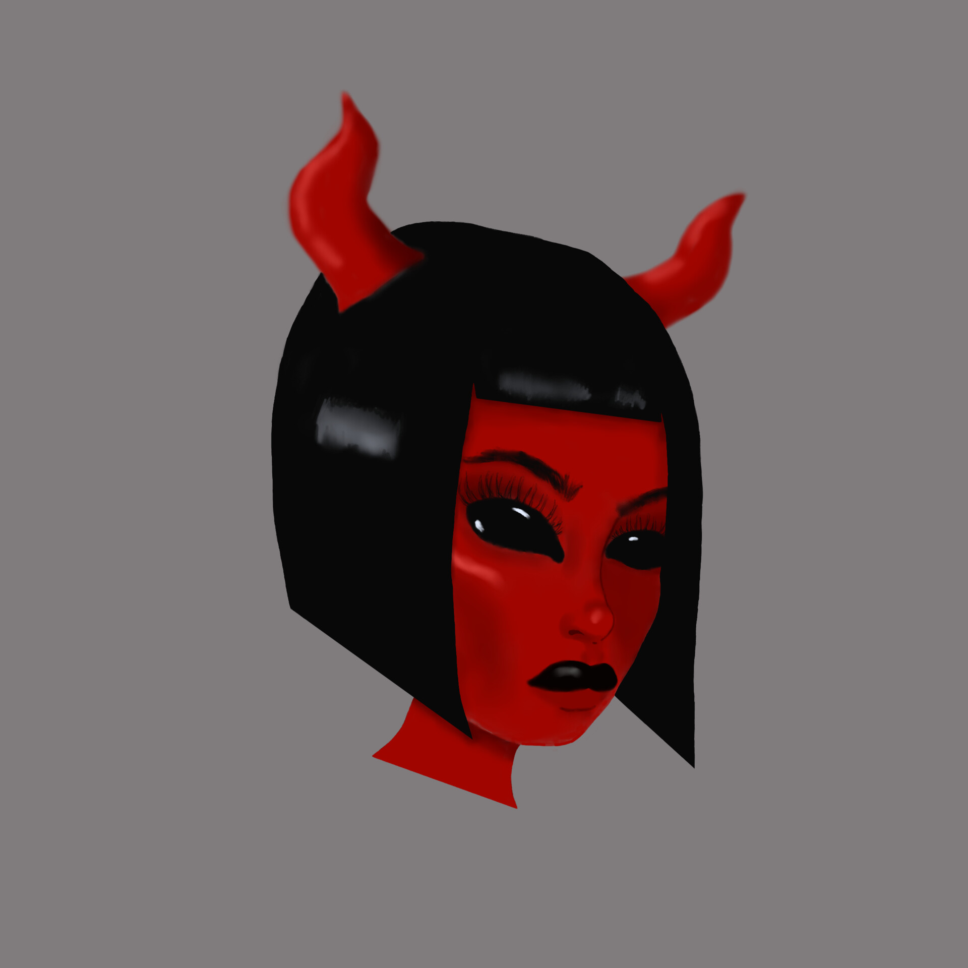 ArtStation - Demon girl