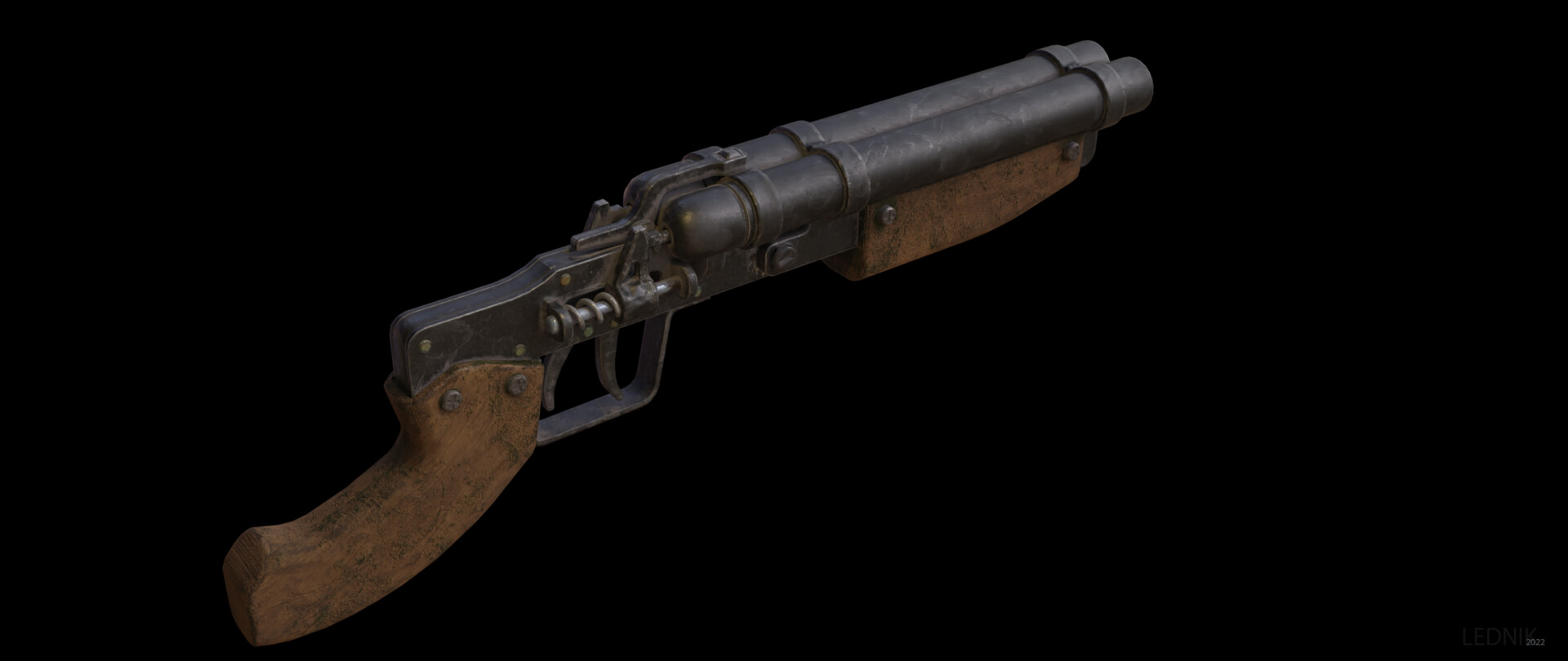 ArtStation - Apocalyptic gun