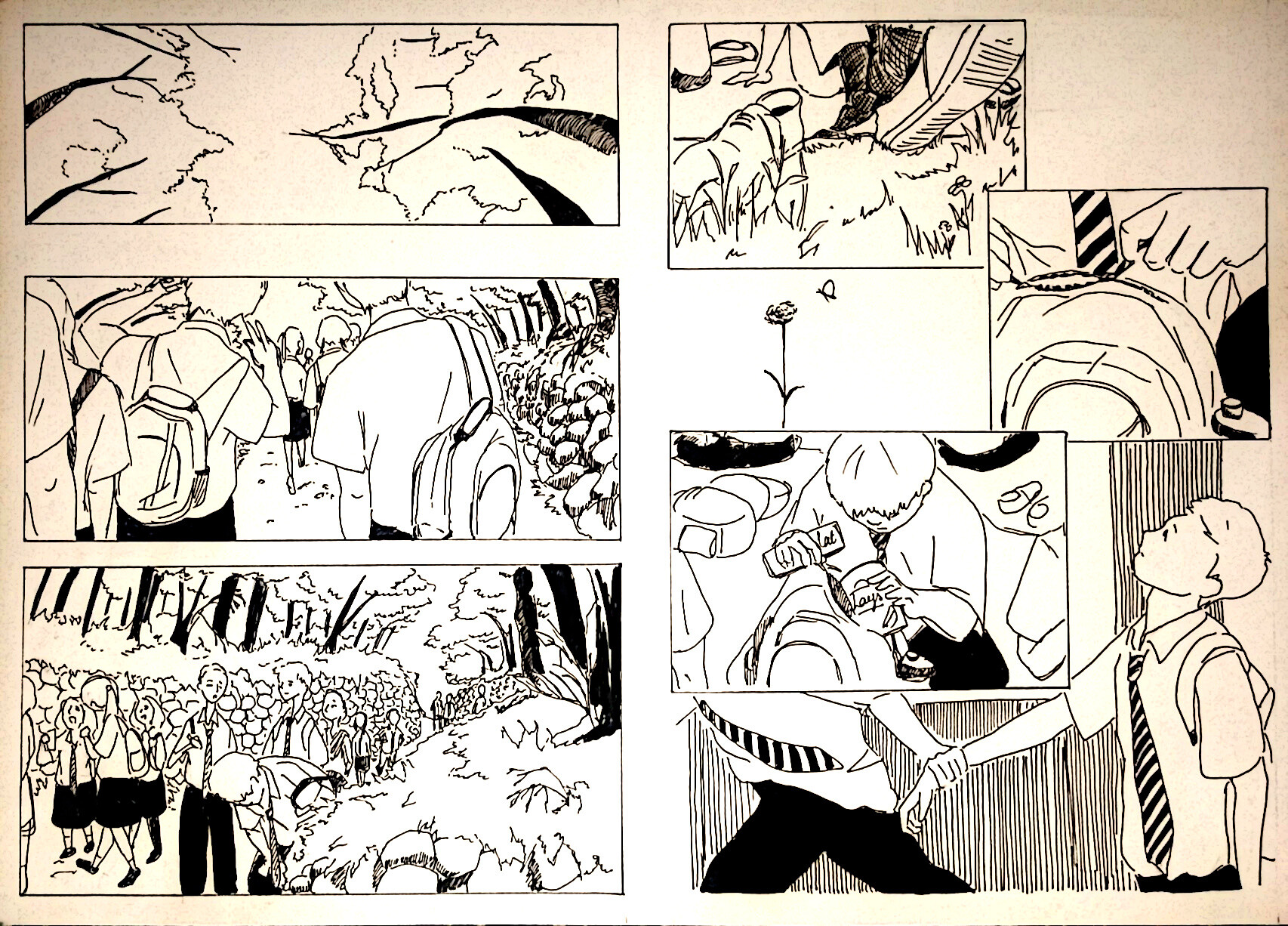 ArtStation - School Trip (Life in Panels 2)