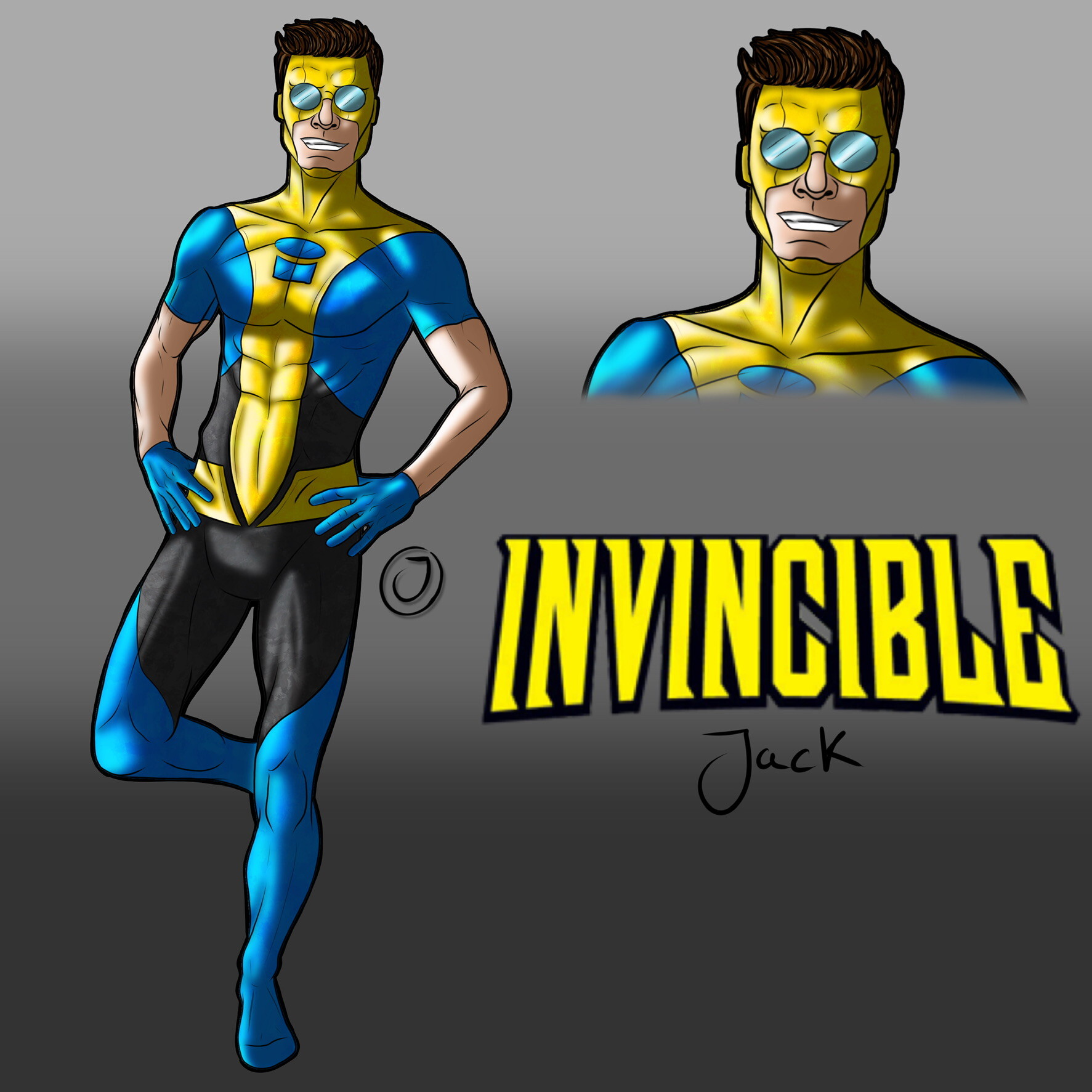 ArtStation - Self portrait as Invisible