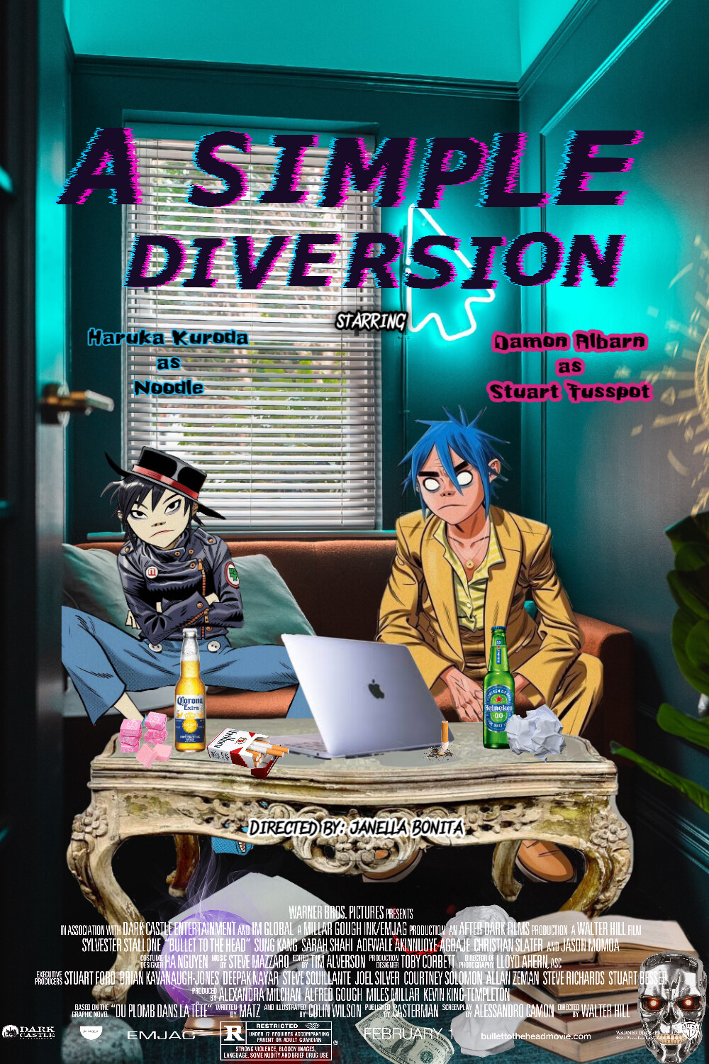 ArtStation - A Simple Diversion Movie Poster By: Trixella