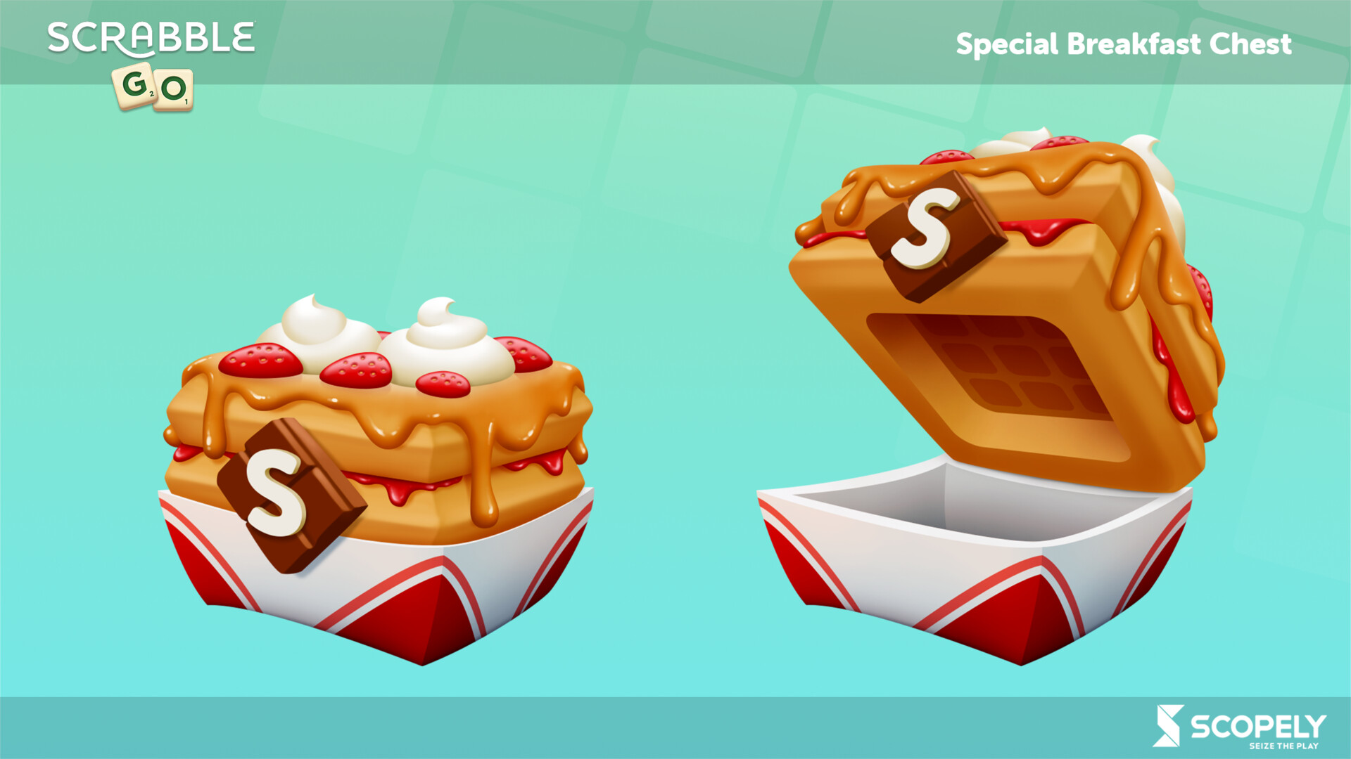 Tworents - Scrabble Go - Chests Design