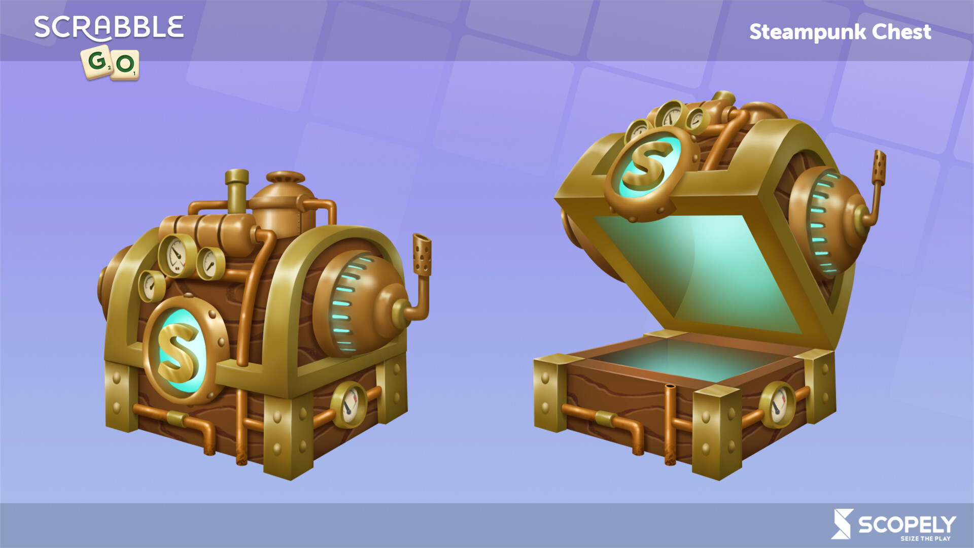 Tworents - Scrabble Go - Chests Design