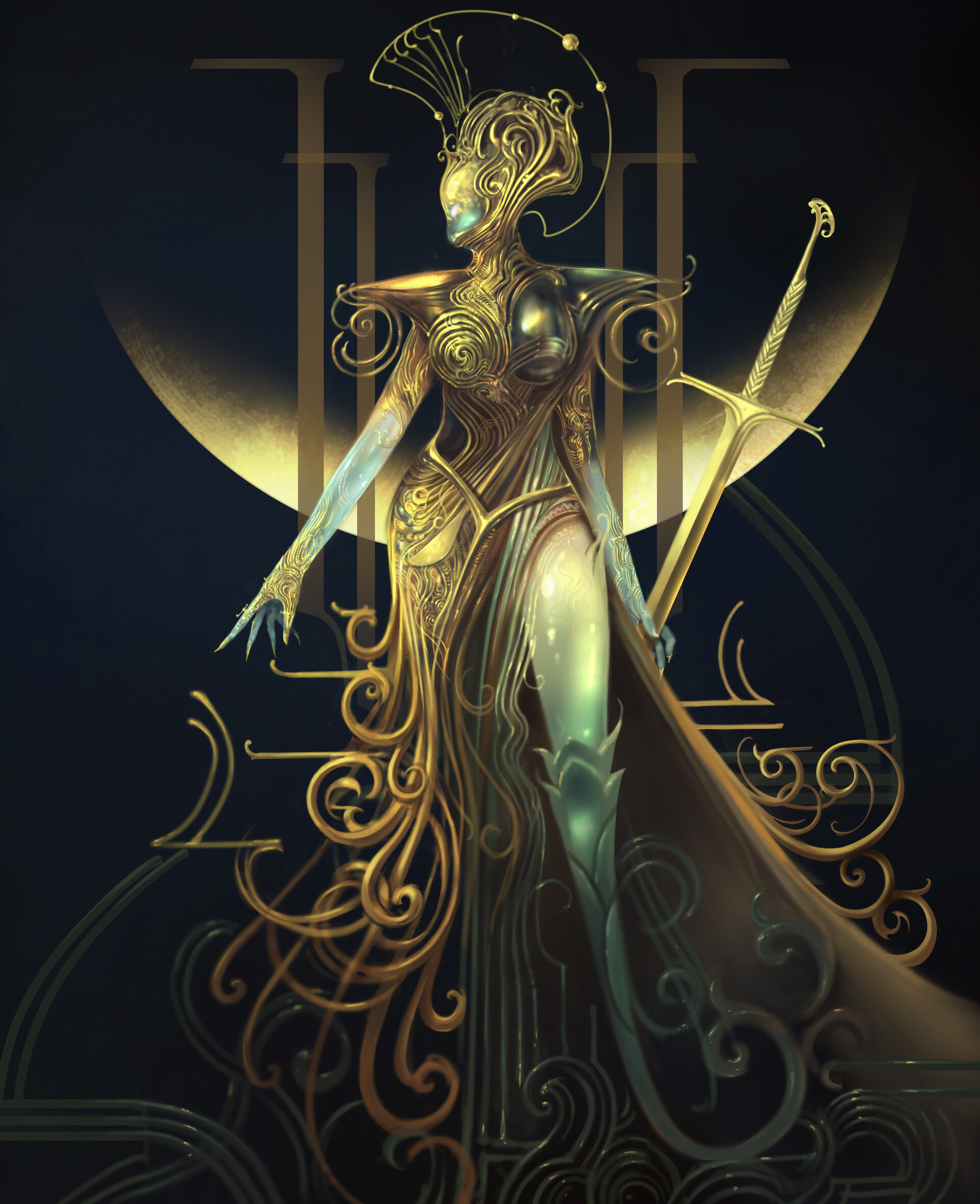 ArtStation - Goddess of Fauna and Flora