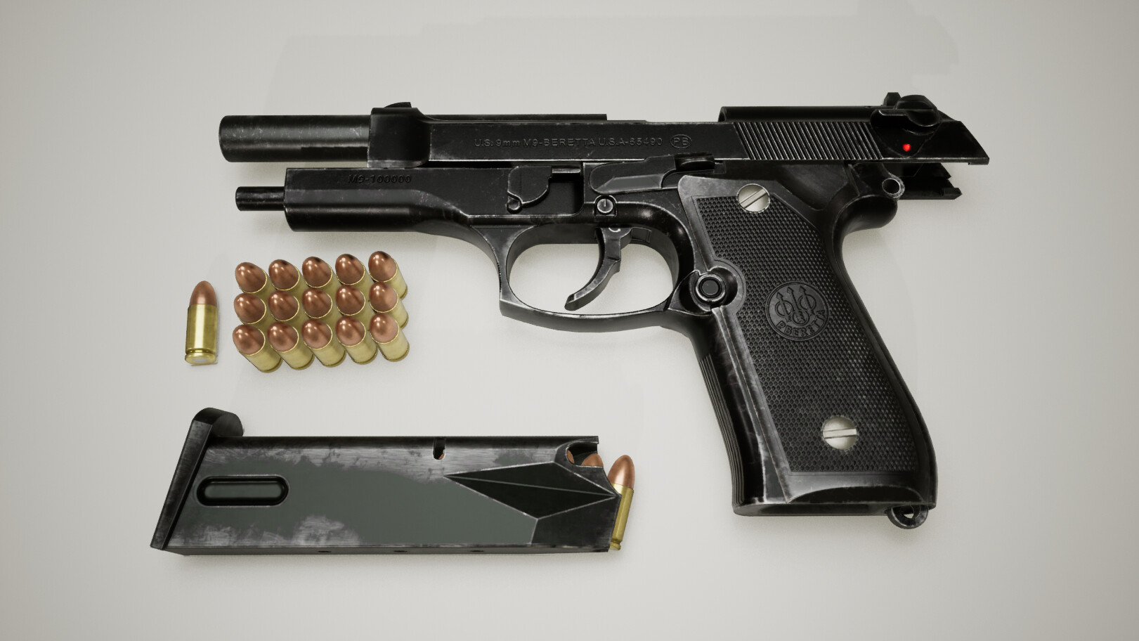 Yuk-Tin Yau - Beretta M9