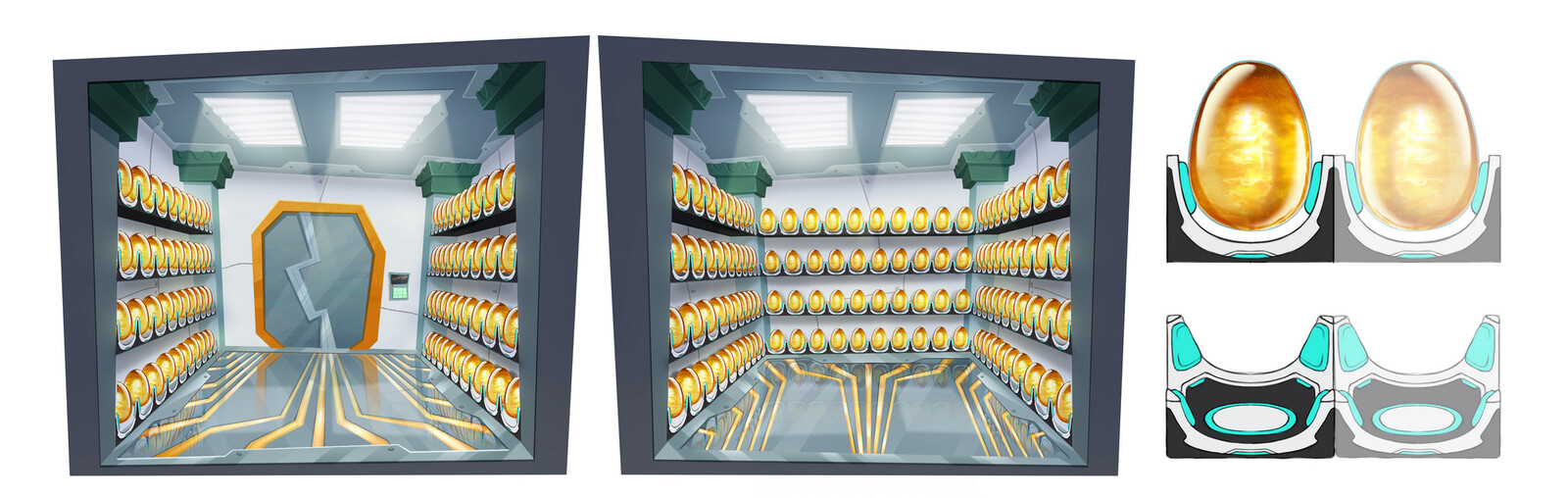 Elena Shevtsova - Zoom Boom Doom concept art | part 2