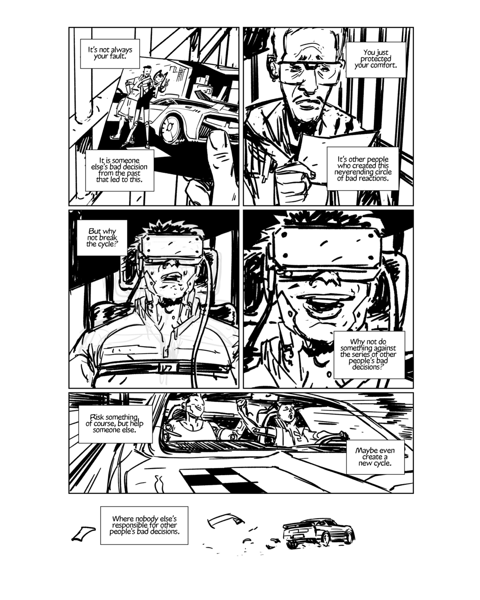 Roberto Ricci - Cyberpunk 2077 "Blackout" issue 2 (Pages)