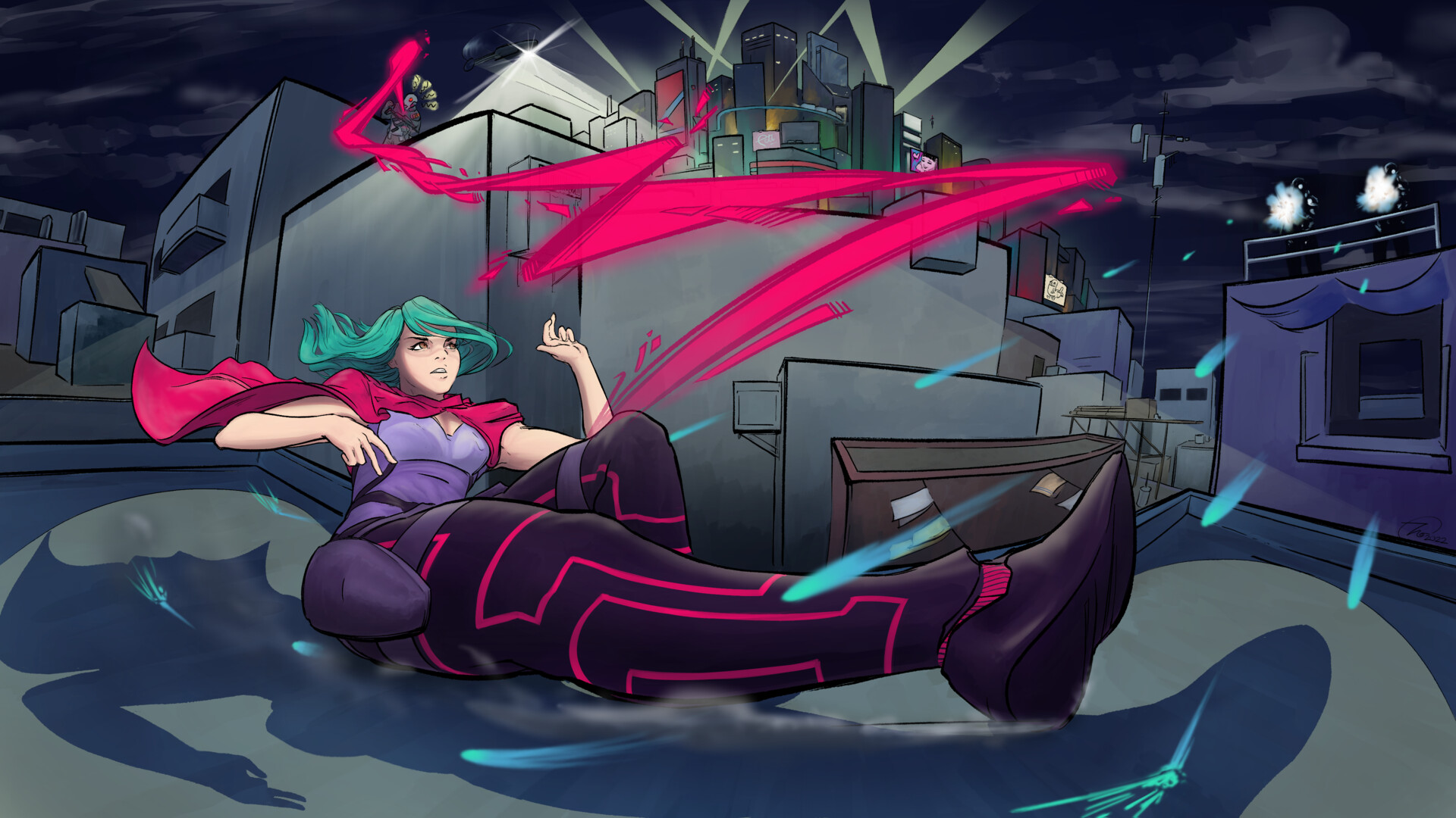 Thai Huynh - @mothemurr 's Character: June (Art Trade)