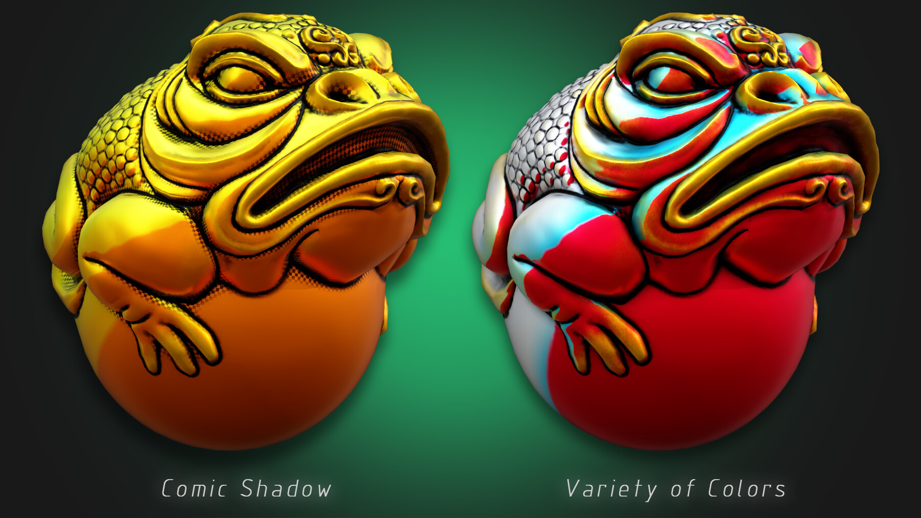 saleh darakhshan - Dynamic Toon Shader Material For Substance Painter ...