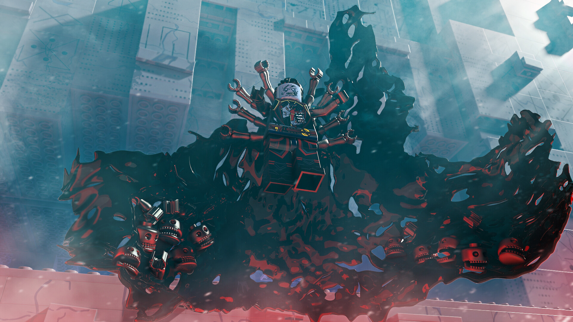 ArtStation - Lego zombie doctor strange