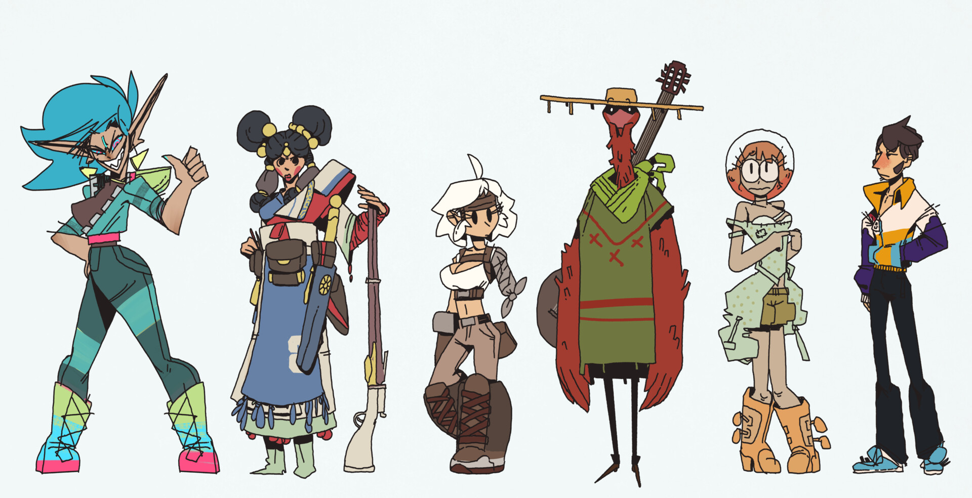 ArtStation - Seven Works for Seven Wothers