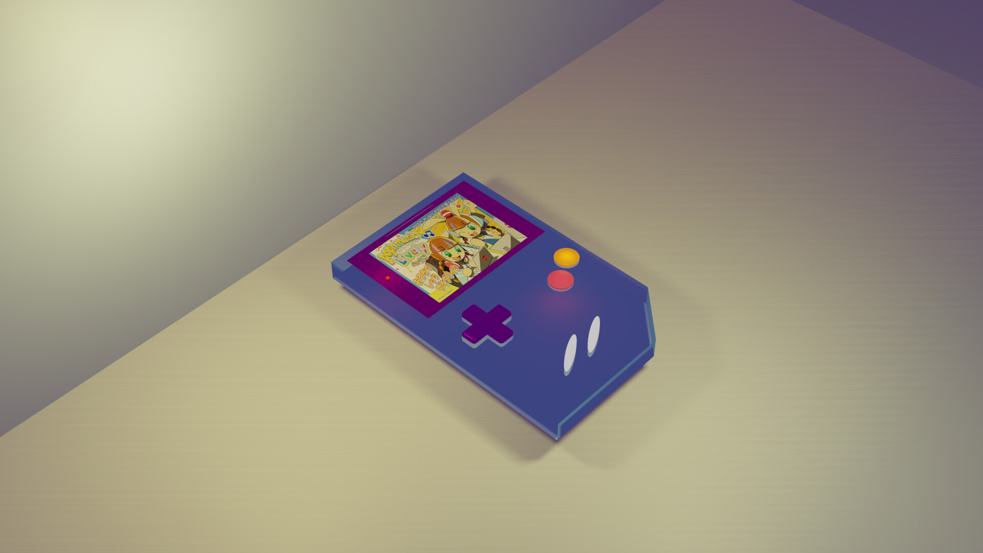 ArtStation - 3D Gameboy