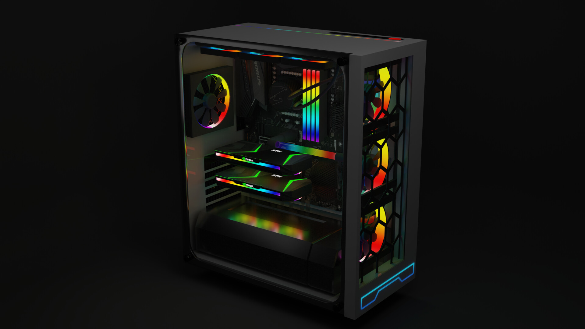 ArtStation - Pc Cabinet