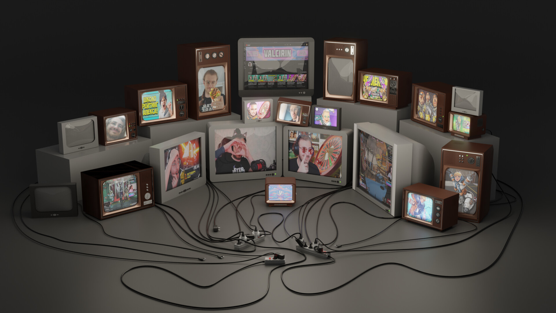 ArtStation - Low-poly TV