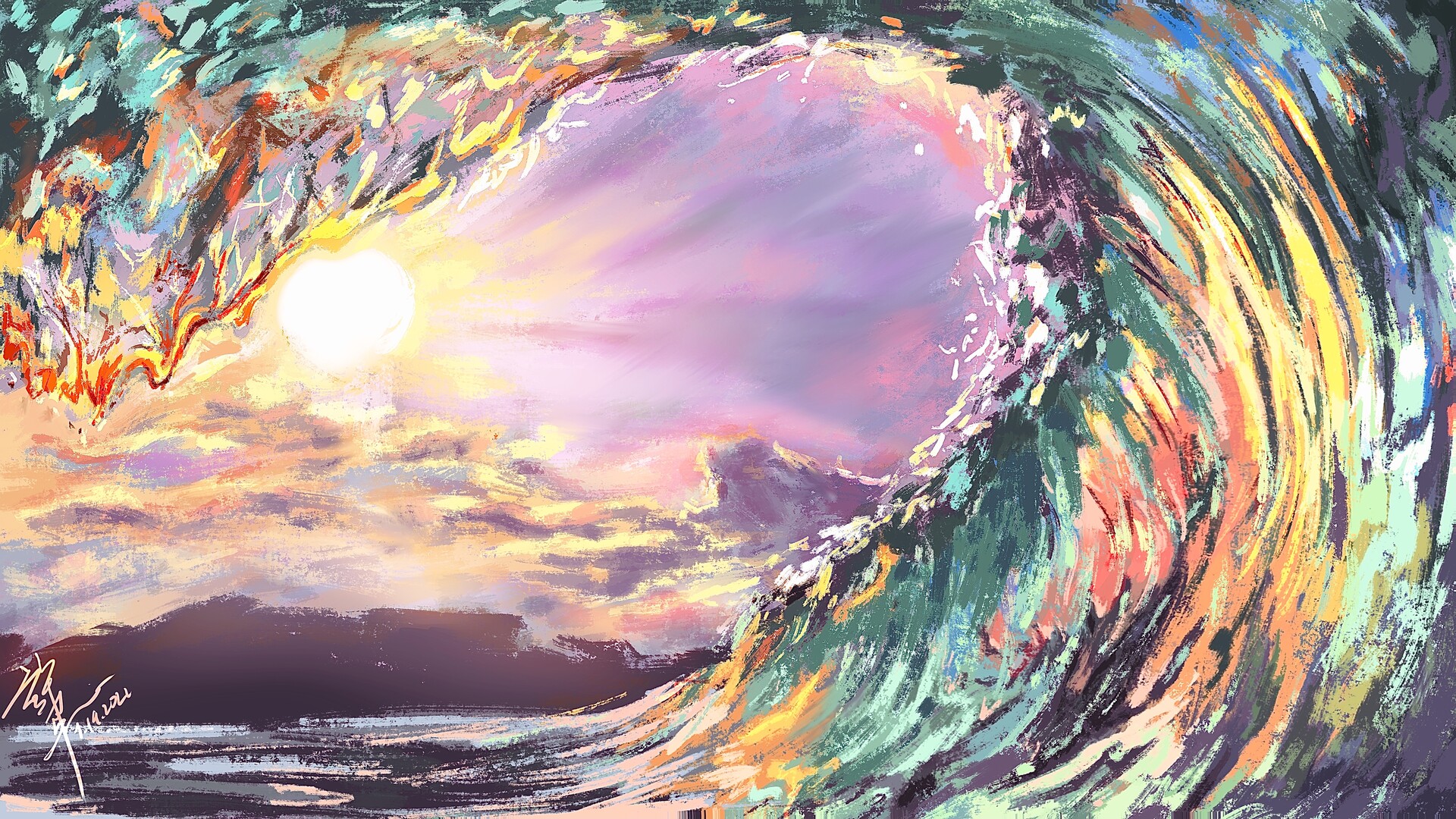 ArtStation - Color Study 4: Tide