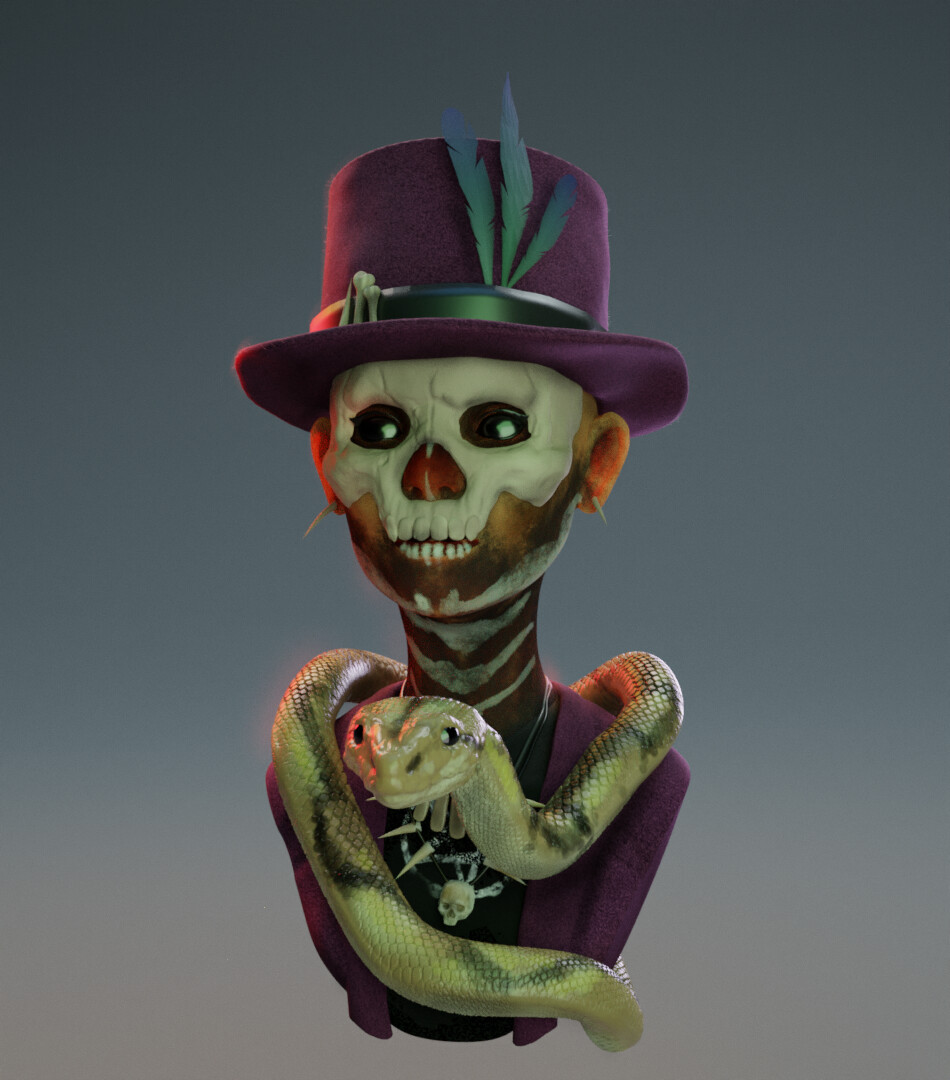 ArtStation - Baron Samedi