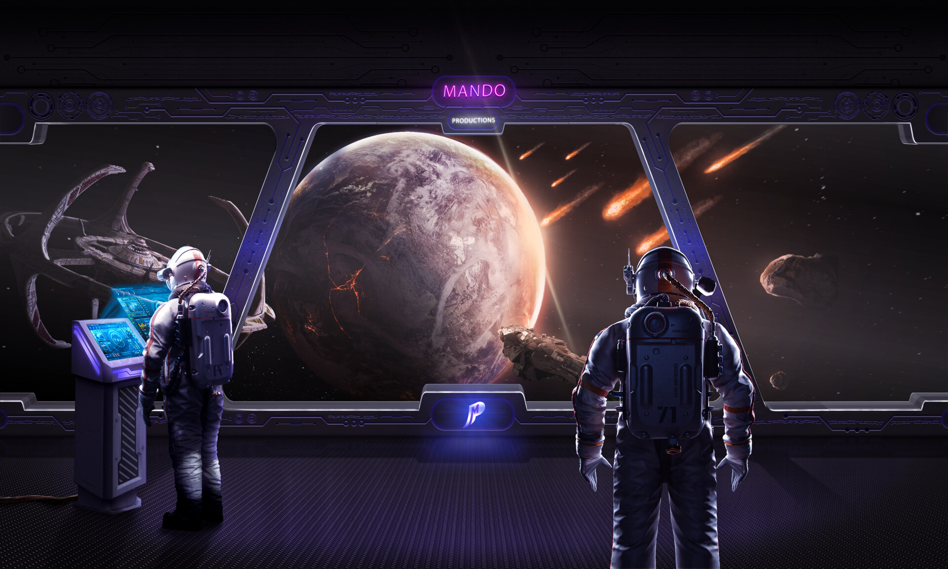 ArtStation - Planet Explode