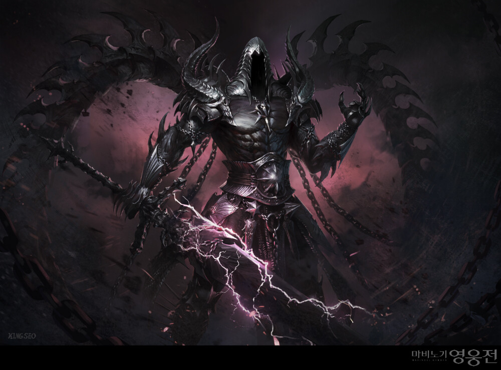 ArtStation - VINDICTUS - Raid boss monster Nyle concept