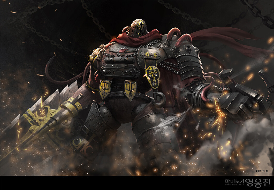 ArtStation - VINDICTUS - Raid boss Ragnahim