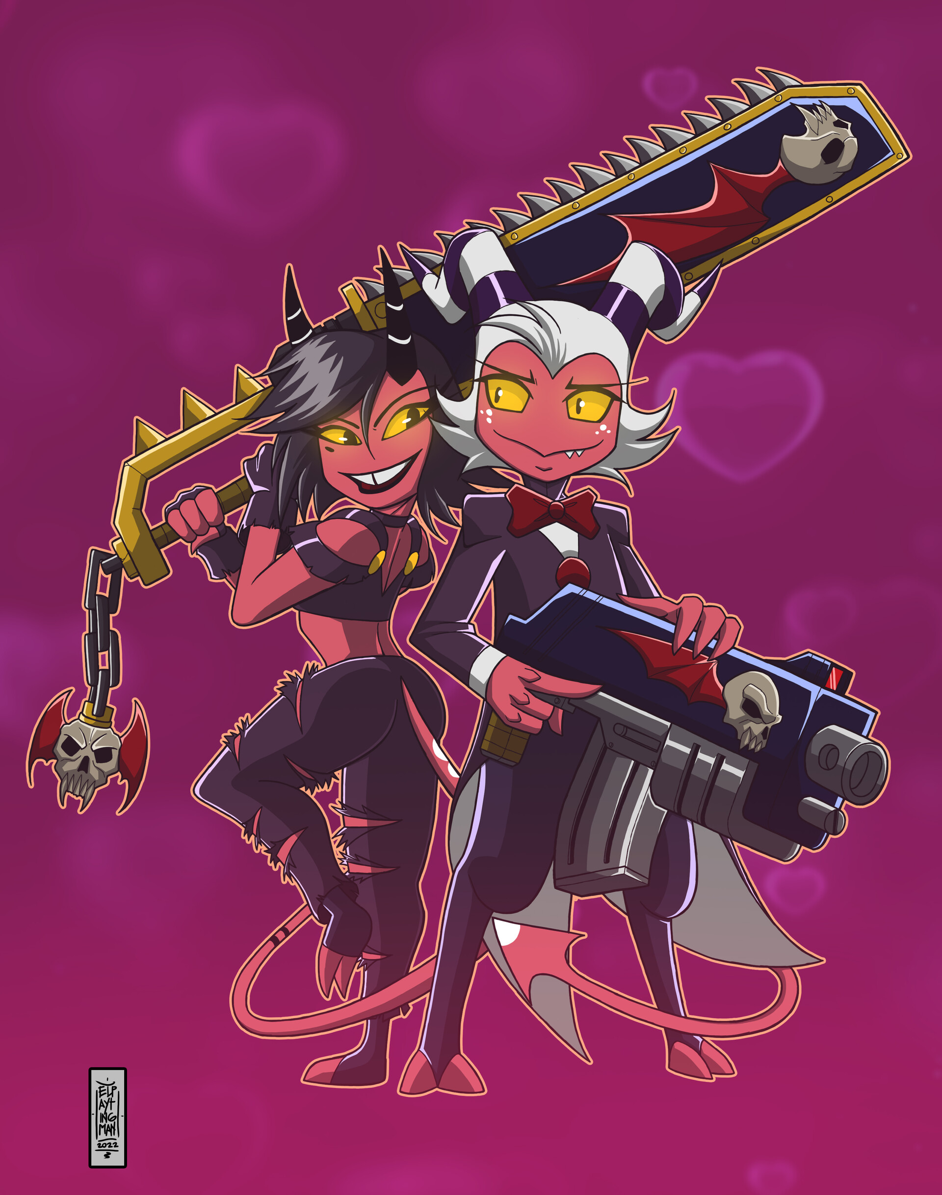 Blitzo Gif Pfp Helluva Millie Icons Moxxie Hazbin Alishan Mitz Moxxi/blitz Helluva Boss Pfp