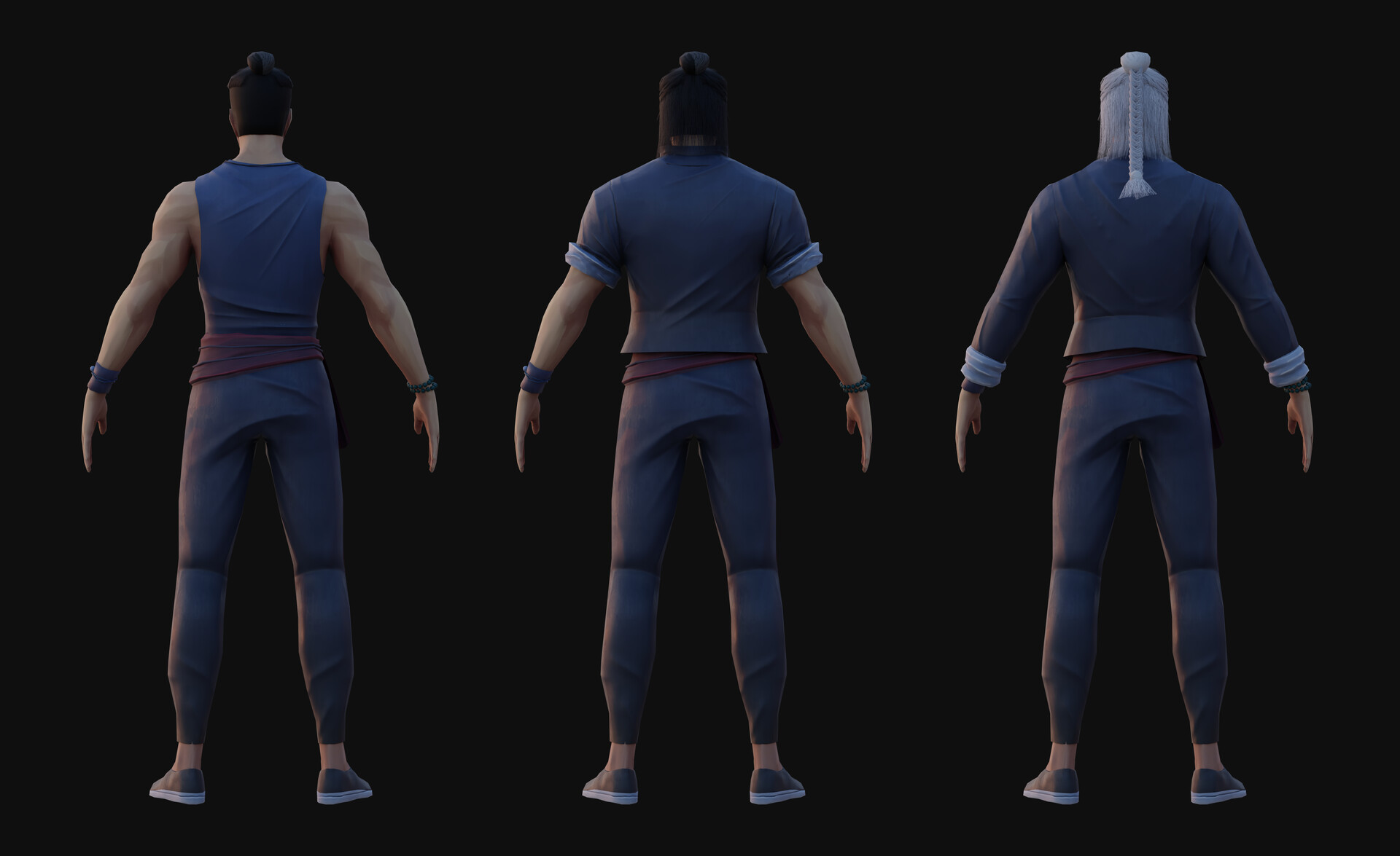 Rbrella_Art - (SIFU FANART) main character