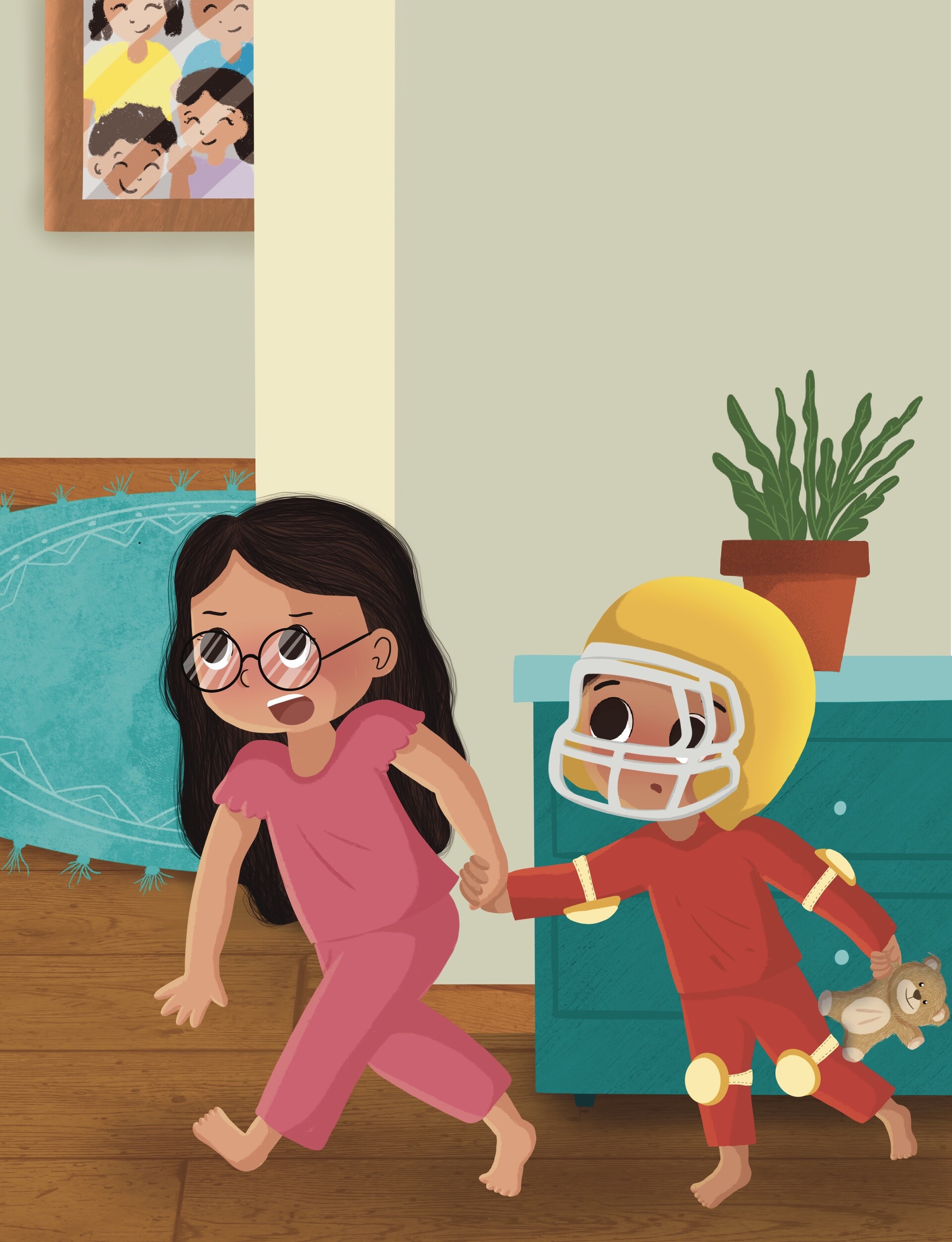 ArtStation - The Monsters Under My Bed | children book illustration