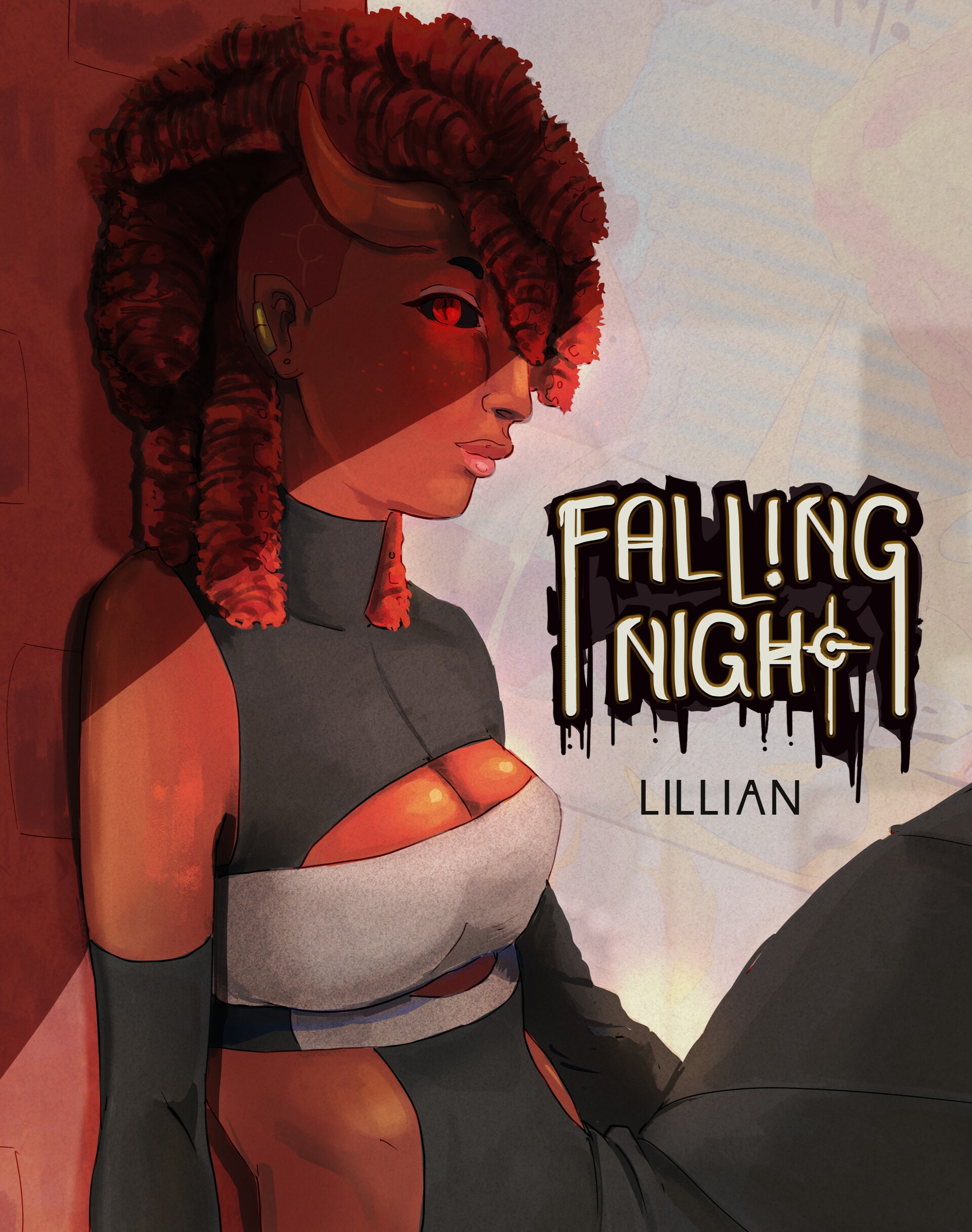 ArtStation - LILLIAN FALLING NIGHT