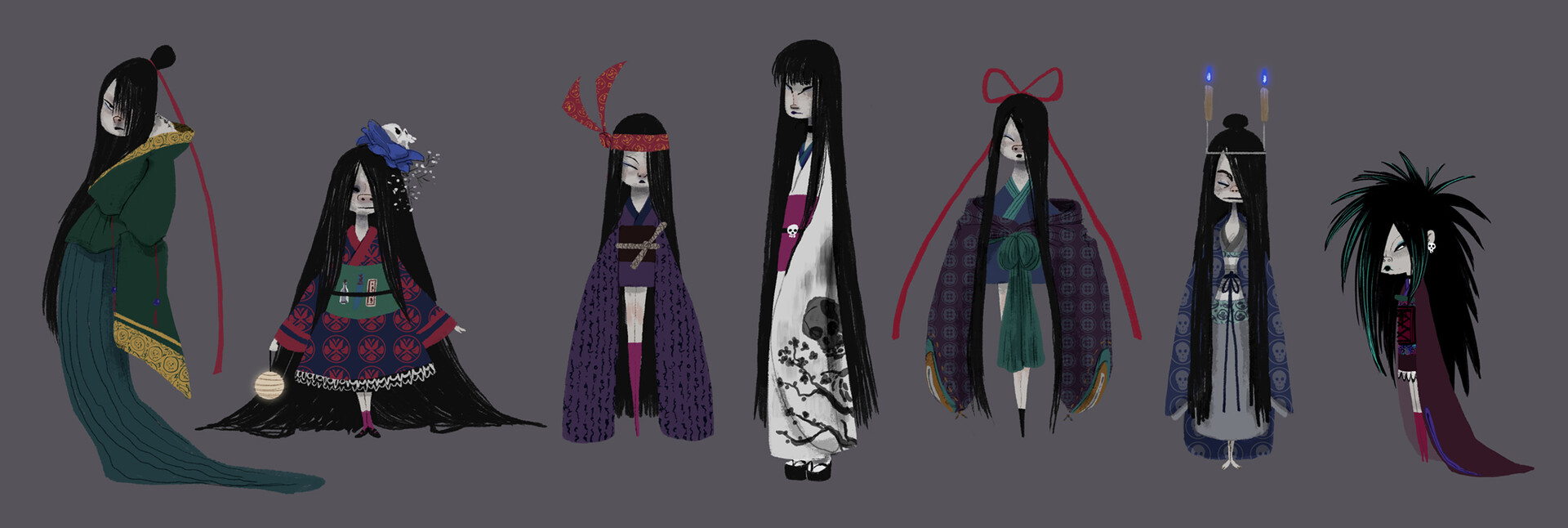 ArtStation - Japanese witch