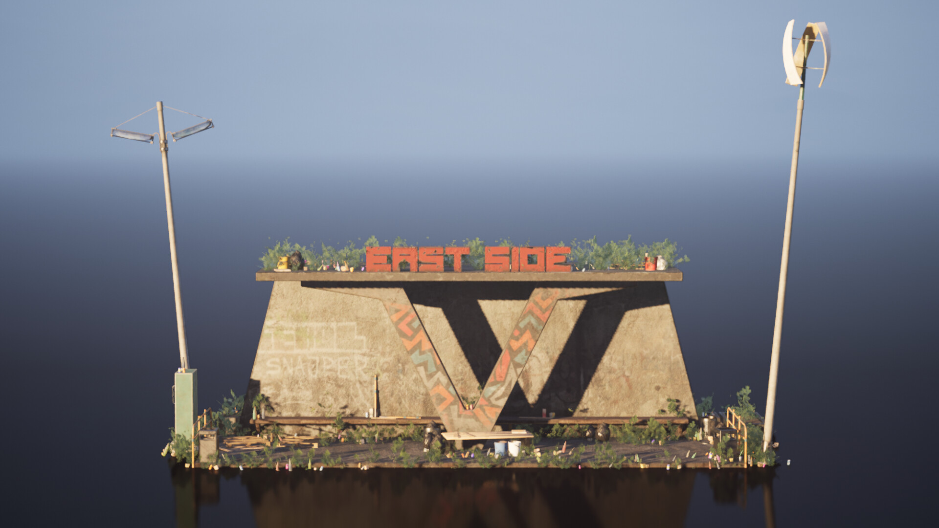 Evgenii Nikolskii - Cyberpunk Bus Stop