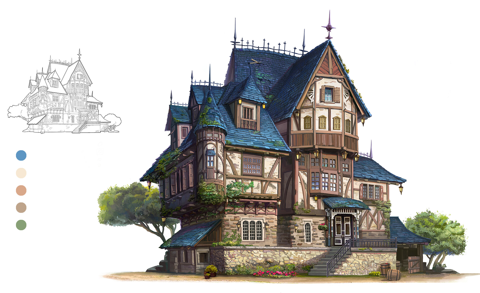 medieval mansion