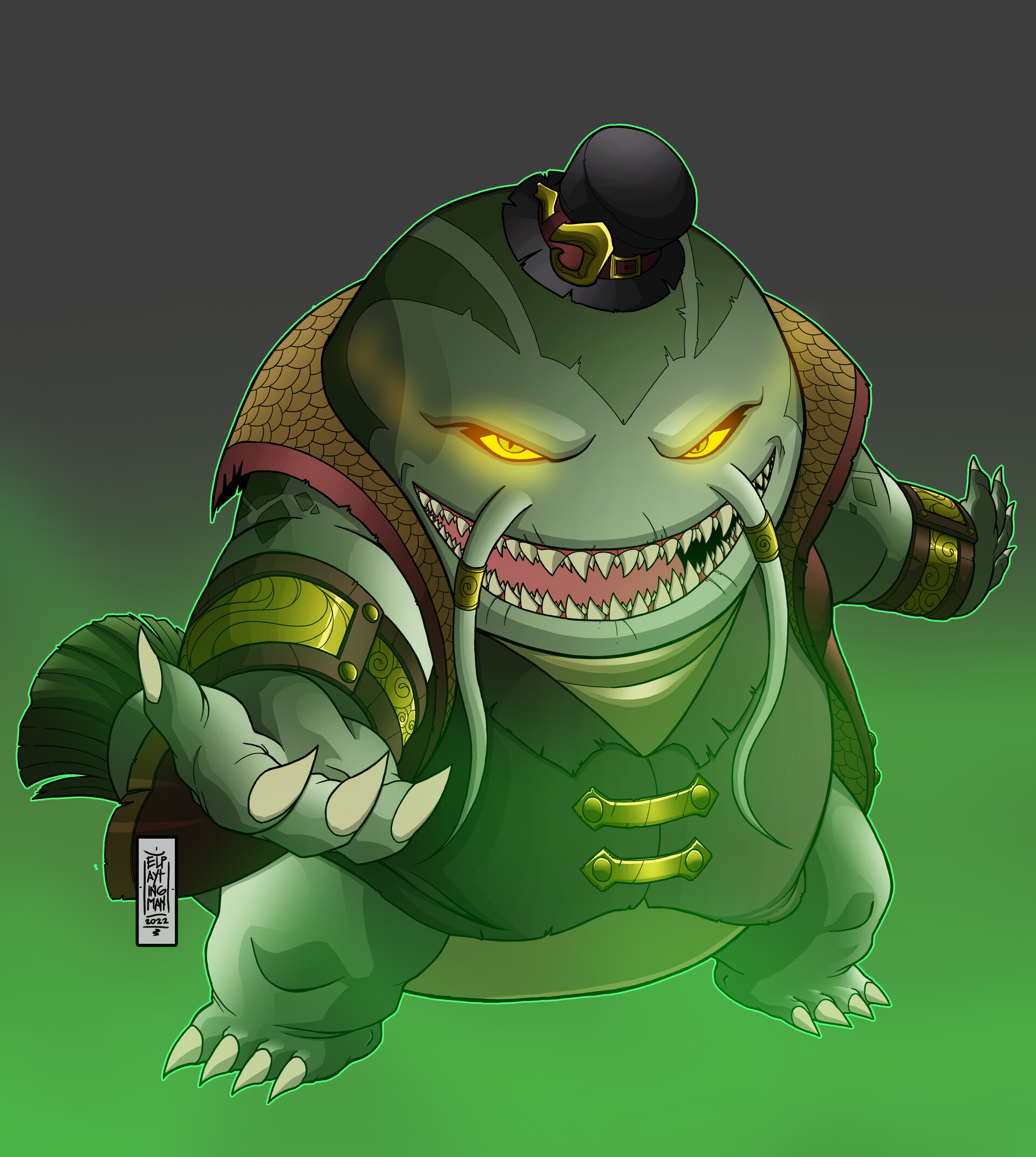 ArtStation - Tahm Kench (League of Legends