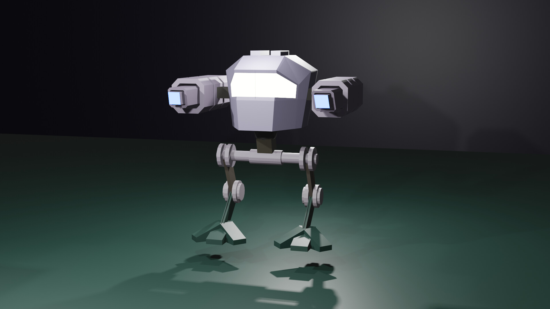 ArtStation - Robot with weapons