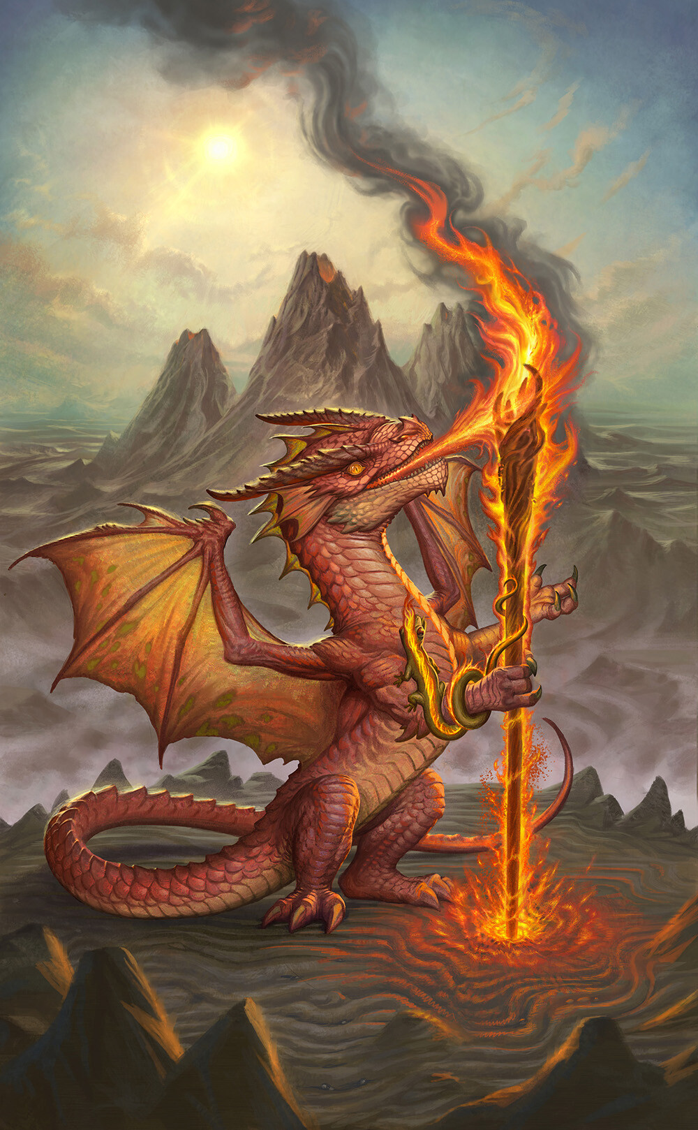 ArtStation - Tarot of Dragons