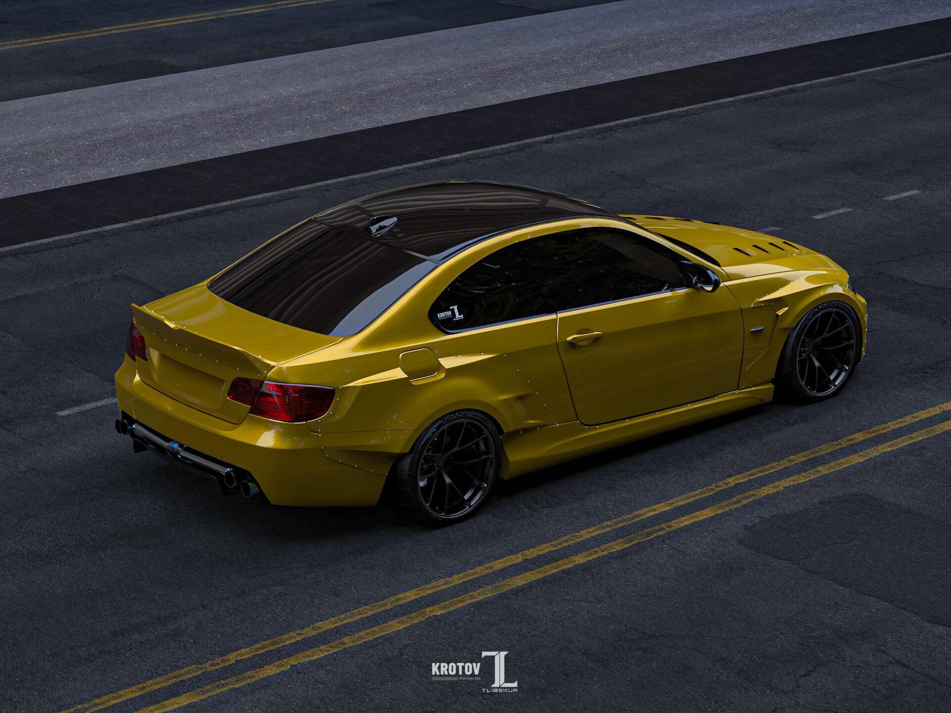 Kasim Tlibekua - BMW E92 Widebody kit