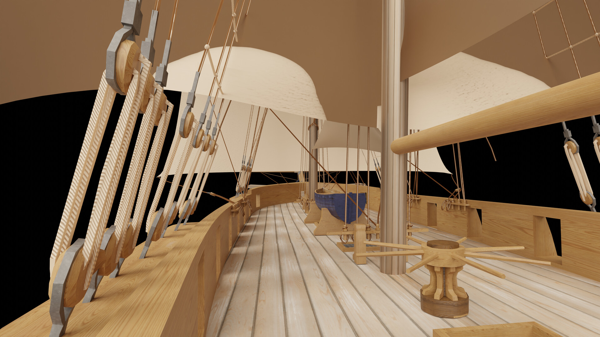 ArtStation - Traditional Greek Brig (Μπρίκι)