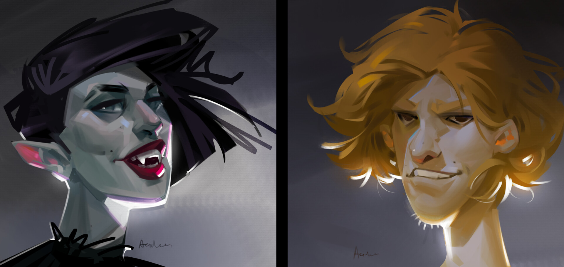 Helena Butenkova - Vampires and their favorites!