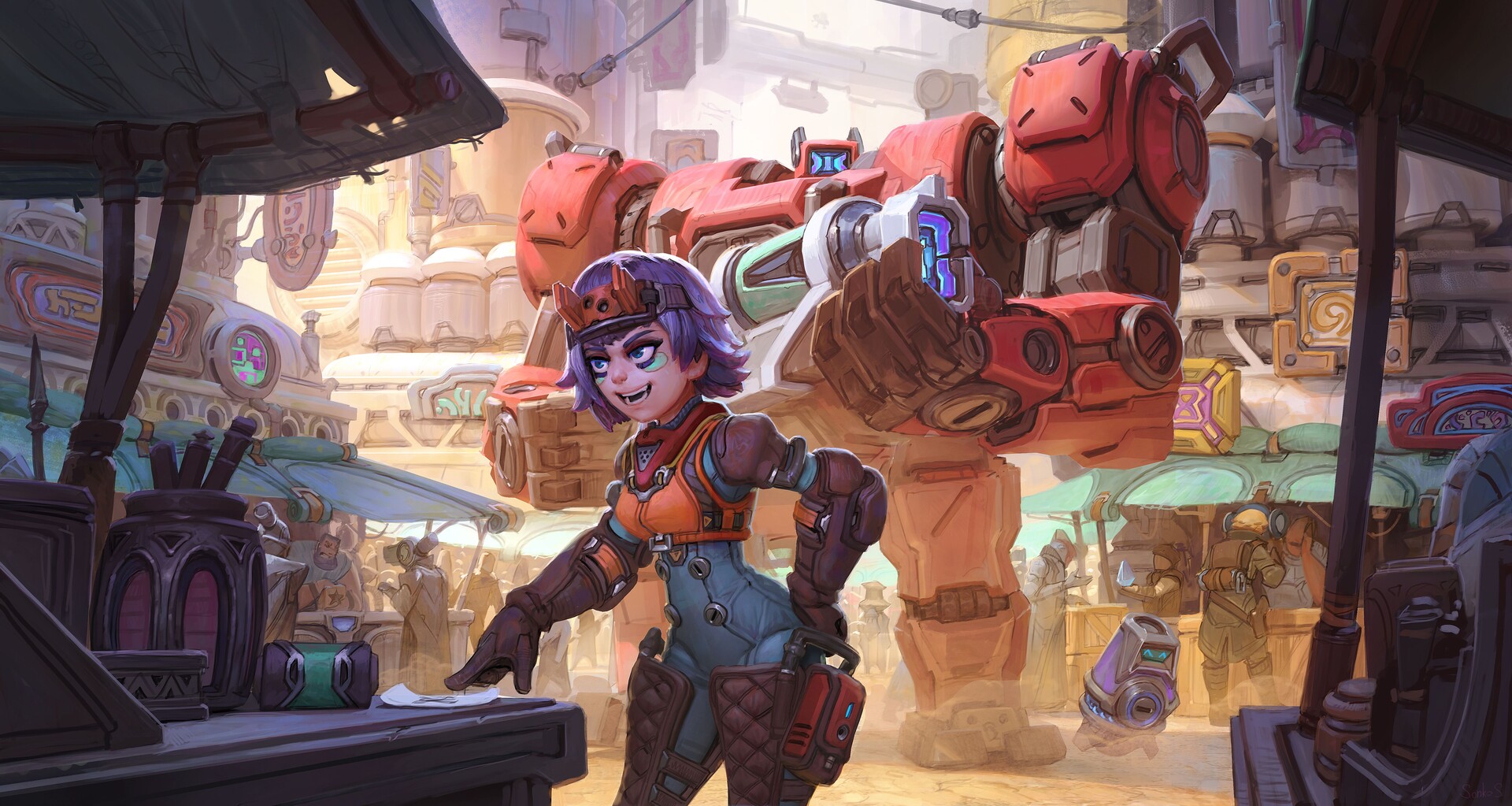 ArtStation - Big robot