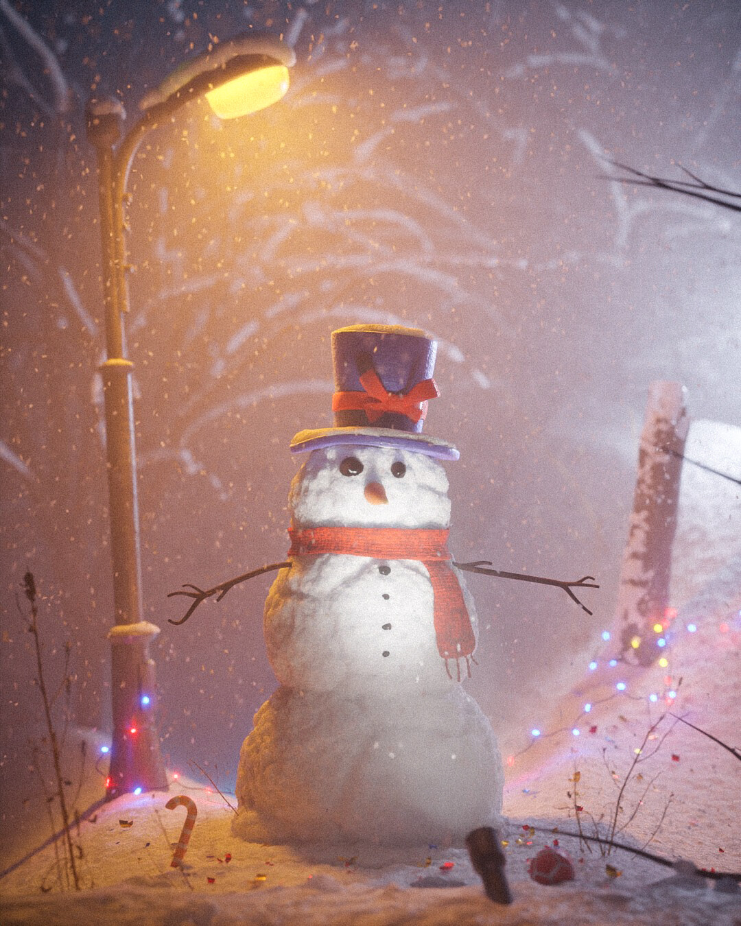 ArtStation - Snowman
