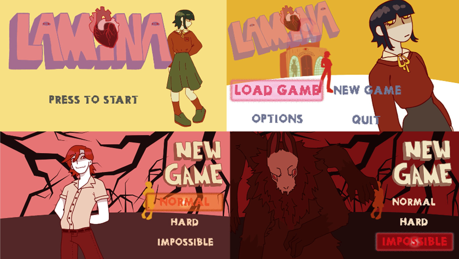 ArtStation - LAMINA Menu Mockup