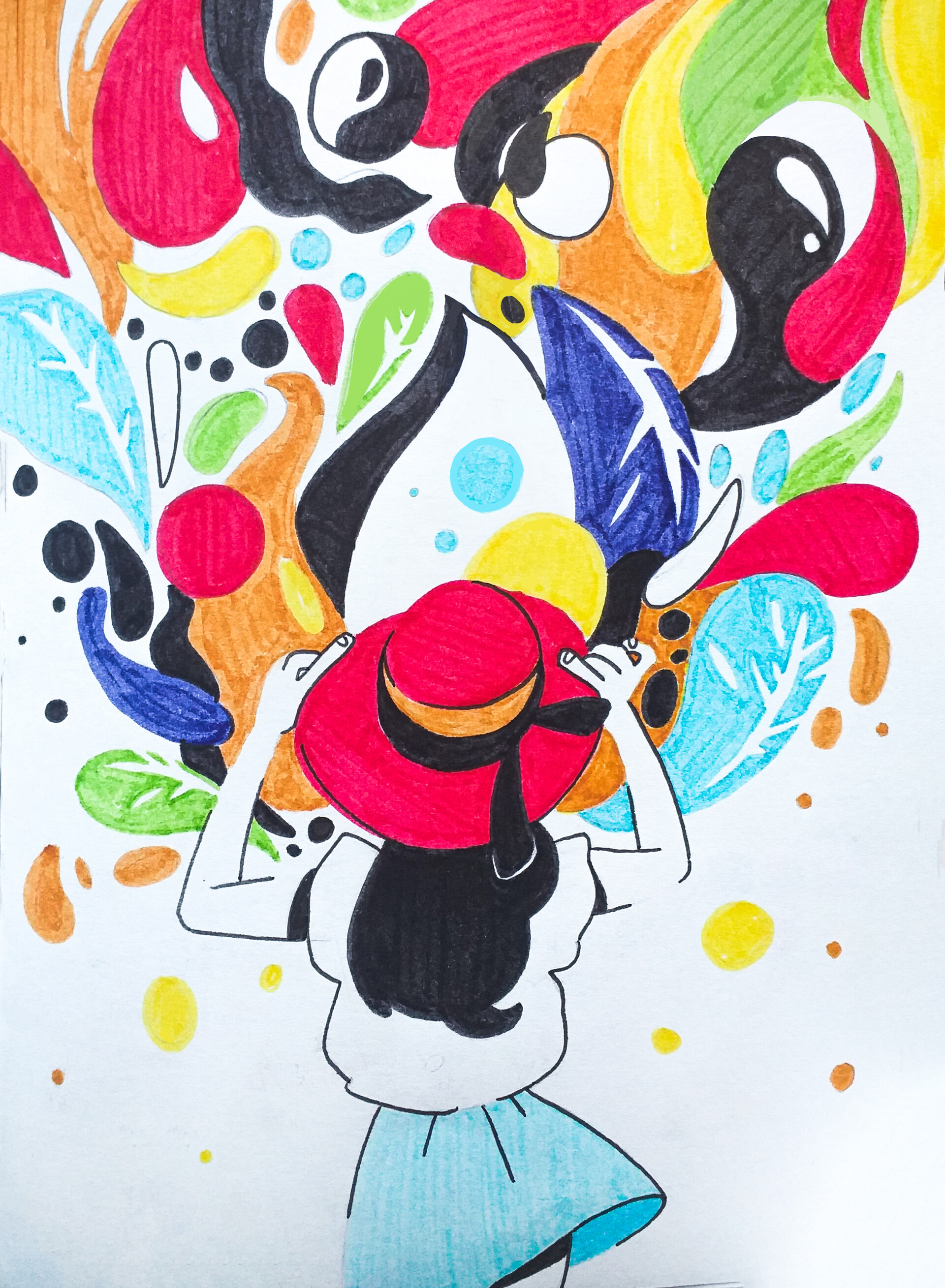 ArtStation - Illustration, traditional drawing